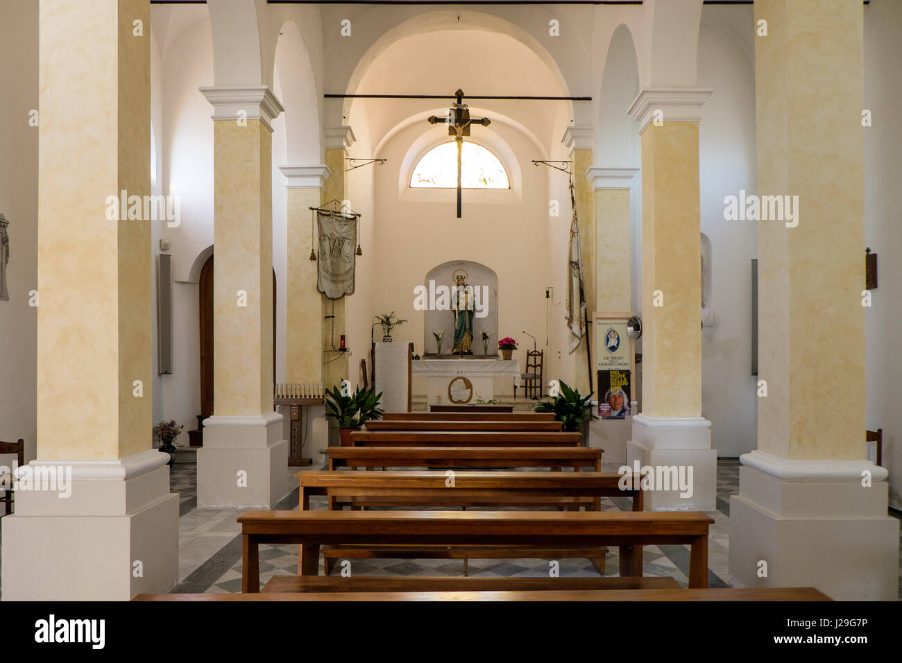 GUARDISTALLO, Pisa, Italy - Insidde of the Church of Madonna del ...