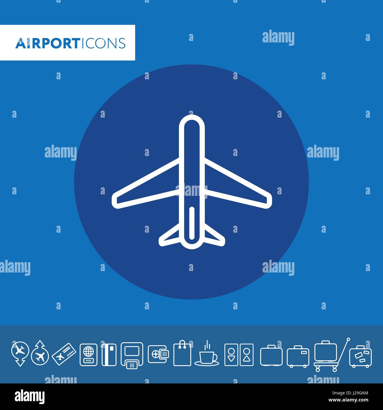 Airfield architecture Stock Vector Images - Alamy