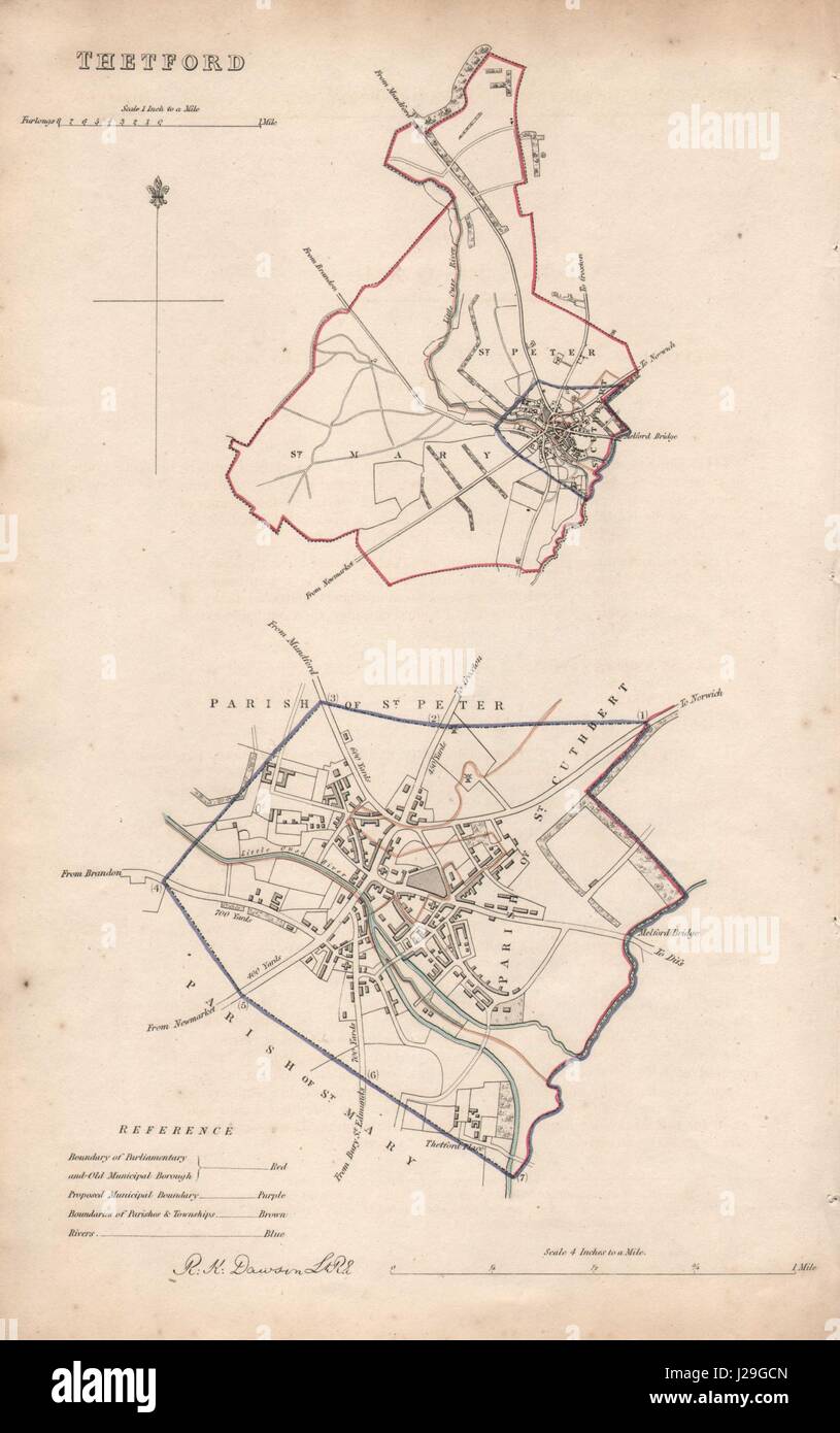 Thetford town hi-res stock photography and images - Alamy