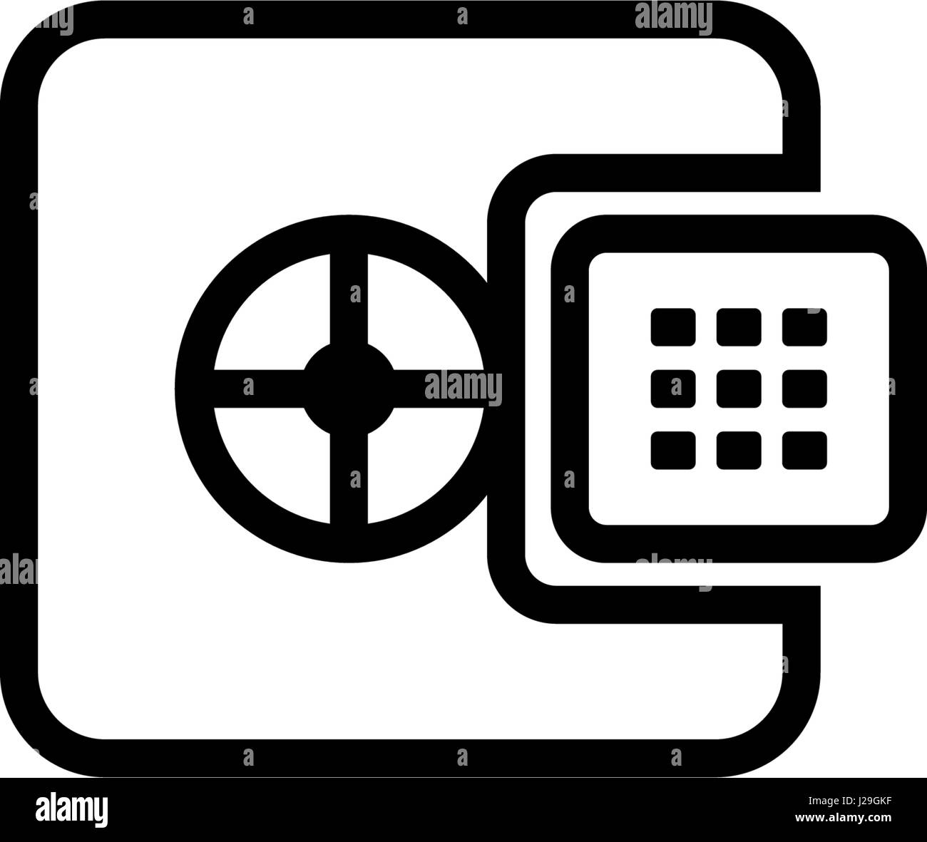 Pos Terminal Icon Drop Shadow Silhouette Symbol Store Payment Terminal With Check And Credit