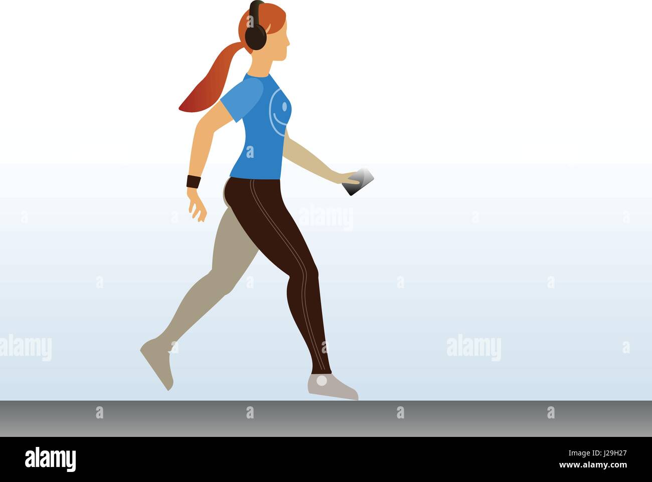 Drawing athletic runner sport active hi-res stock photography and ...