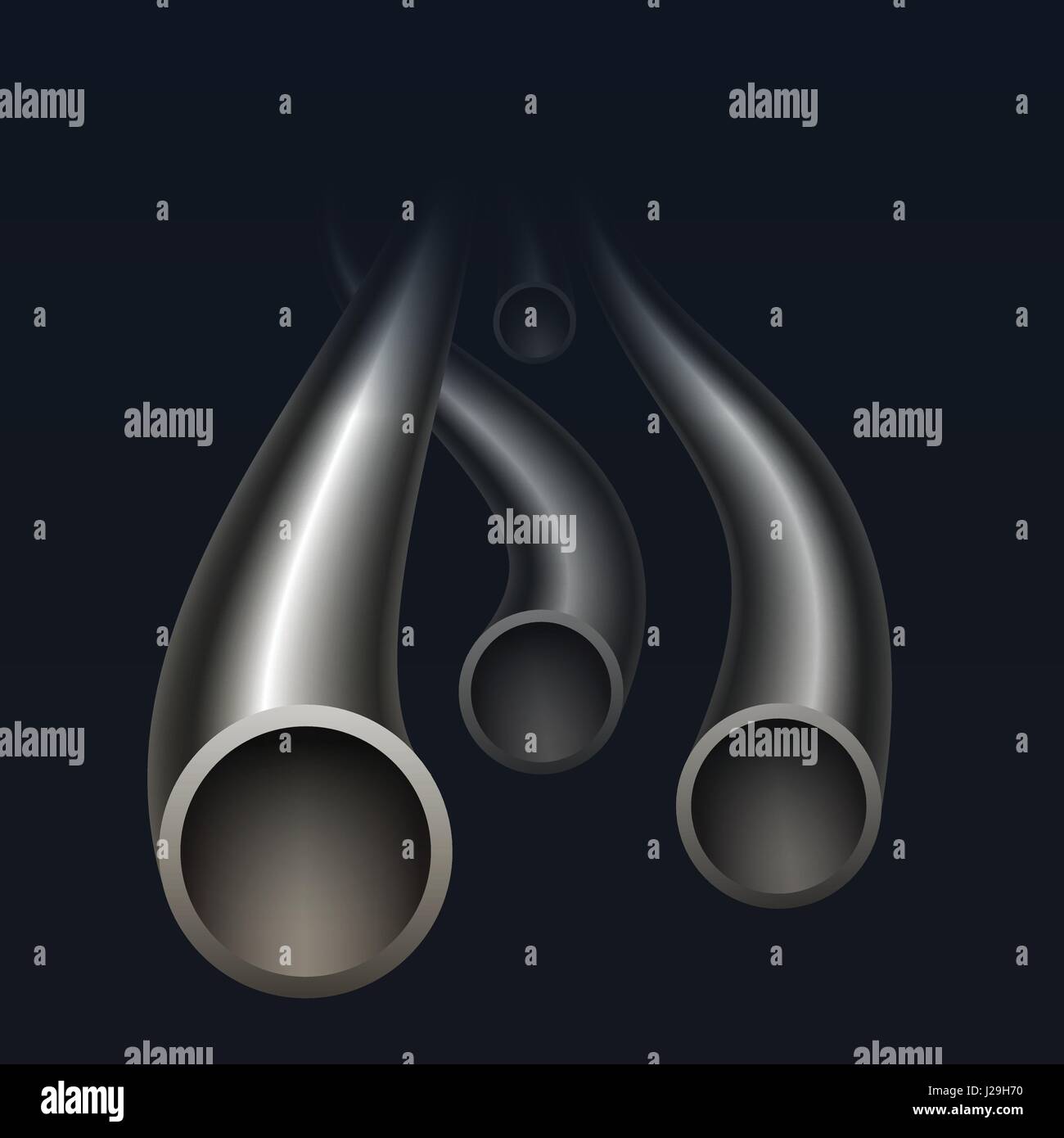 Refinery pipes Stock Vector Images - Alamy