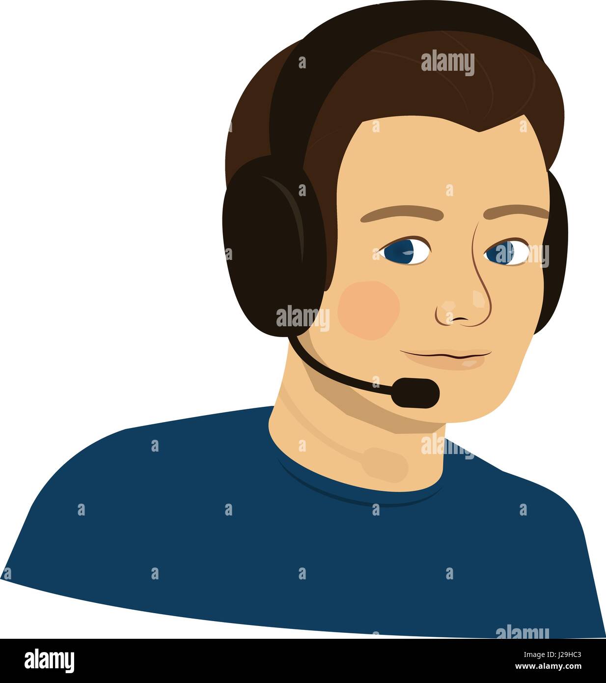 Consultant phone Stock Vector Images - Alamy