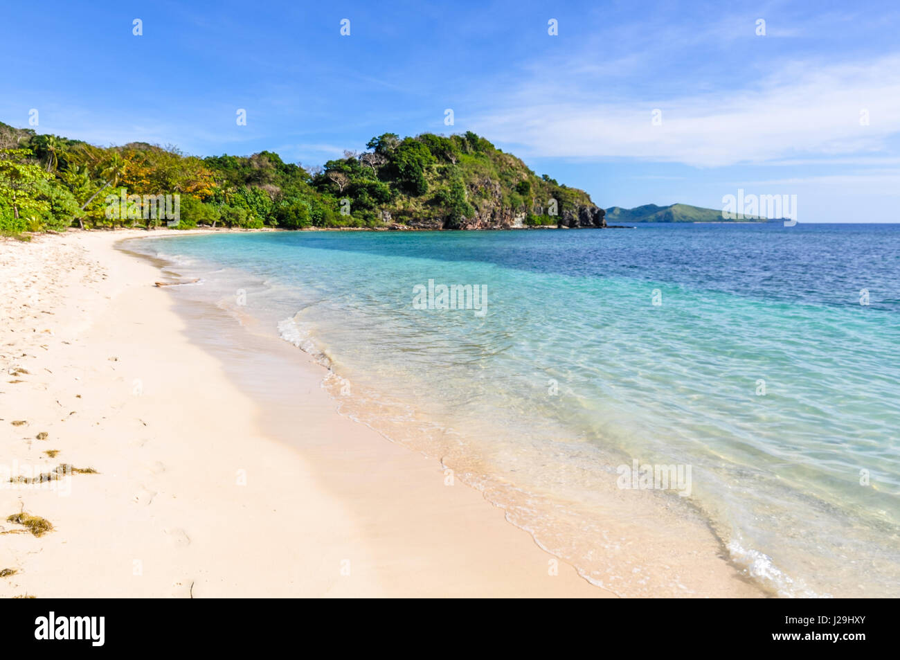 On the North Beach in Mana Island, Fiji Stock Photo - Alamy