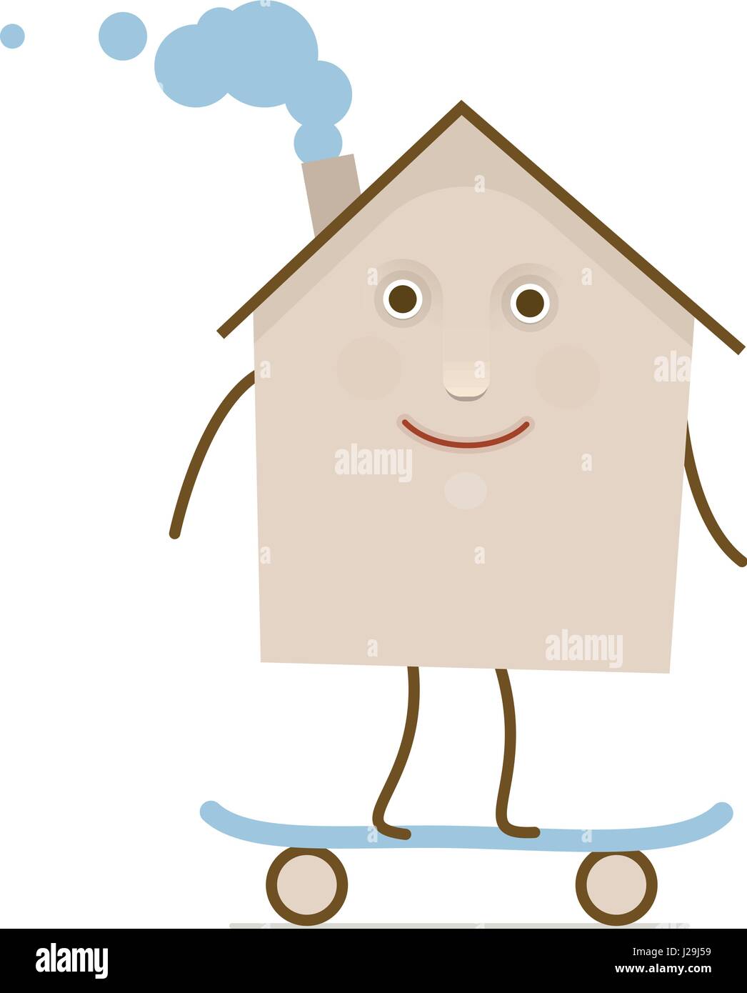 House moving service concept Stock Vector Images - Alamy