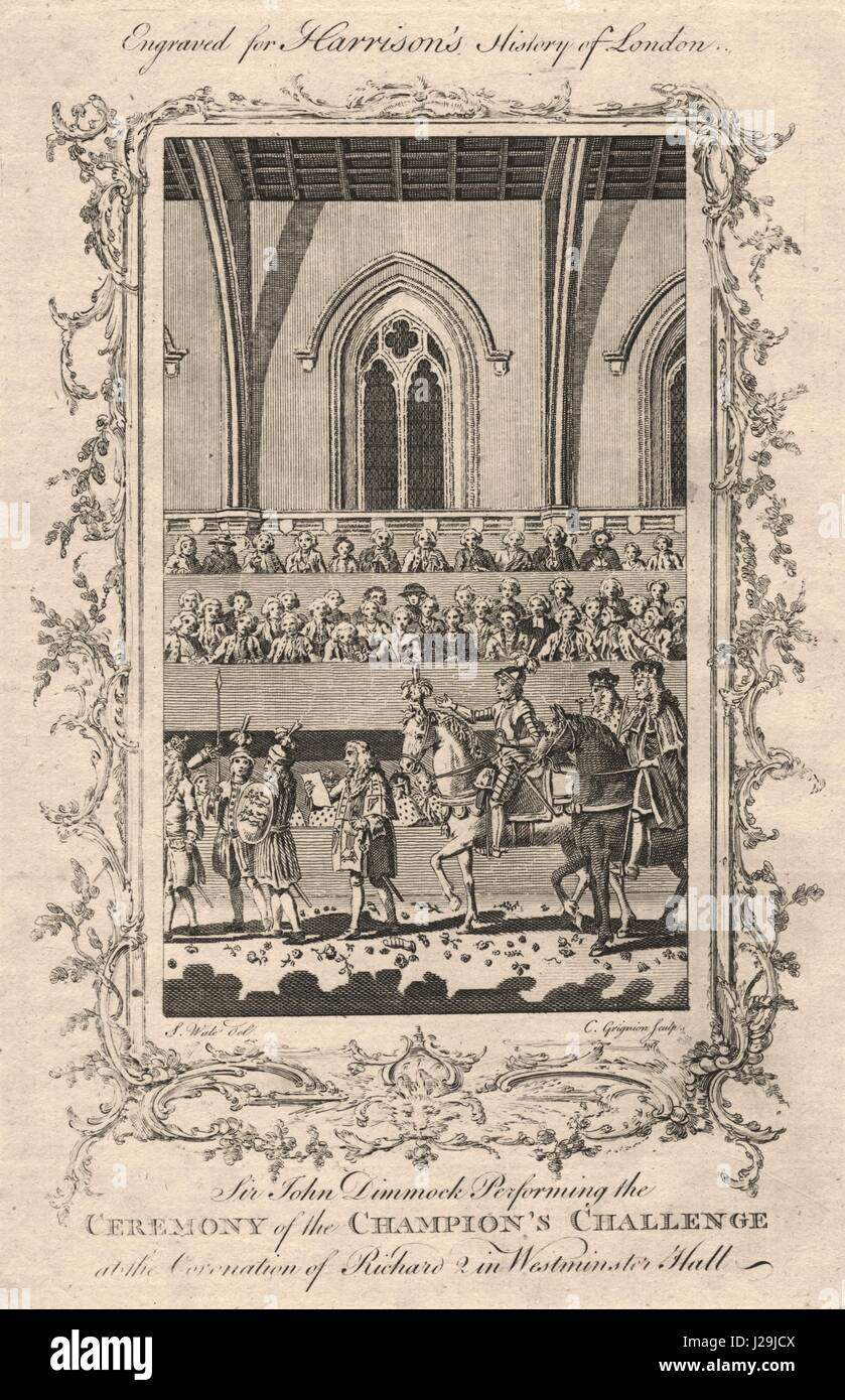 Dymoke coronation hi-res stock photography and images - Alamy