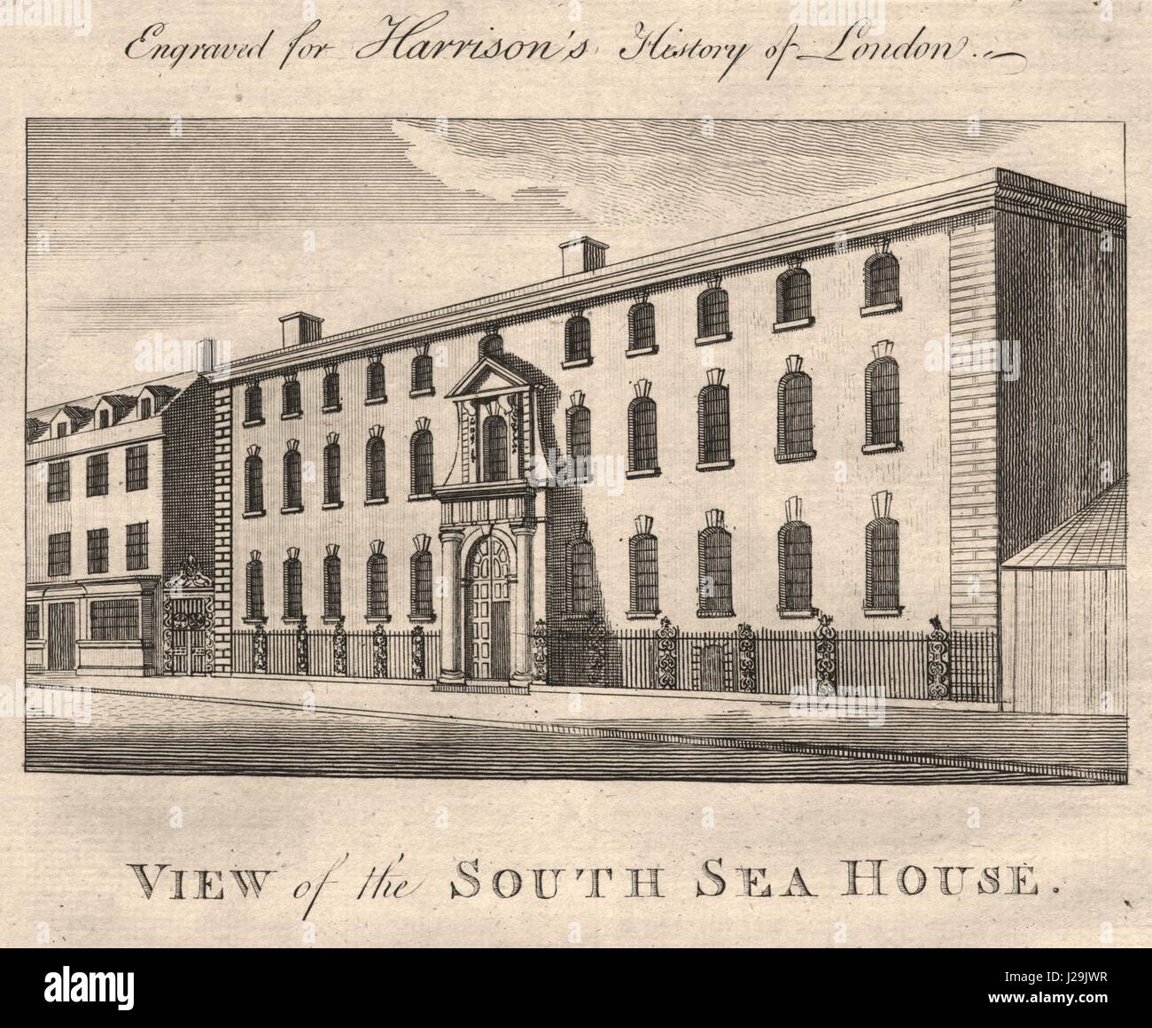 "South Sea House", Bishopsgate/Threadneedle Street City of London ...
