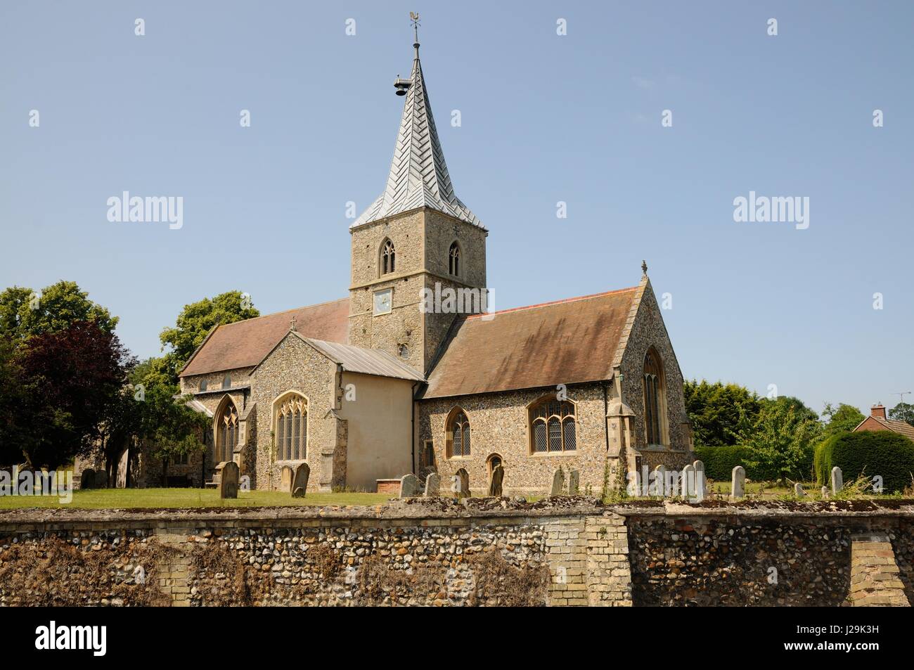 St Mary Magdalene Church, Ickleton, Cambridgeshire Stock Photo - Alamy