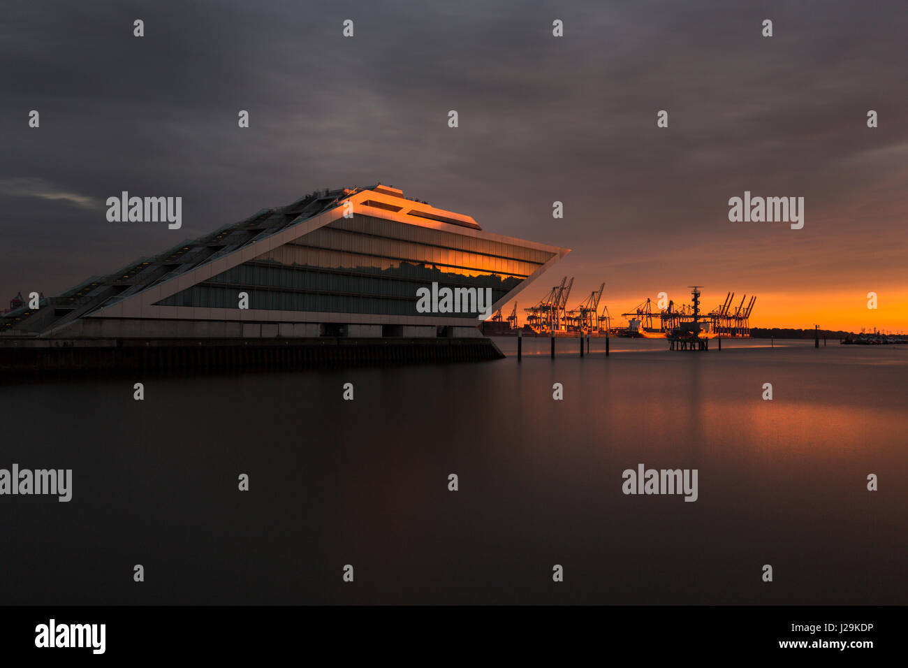 Hamburg germany dockland office buildings hi-res stock photography and ...