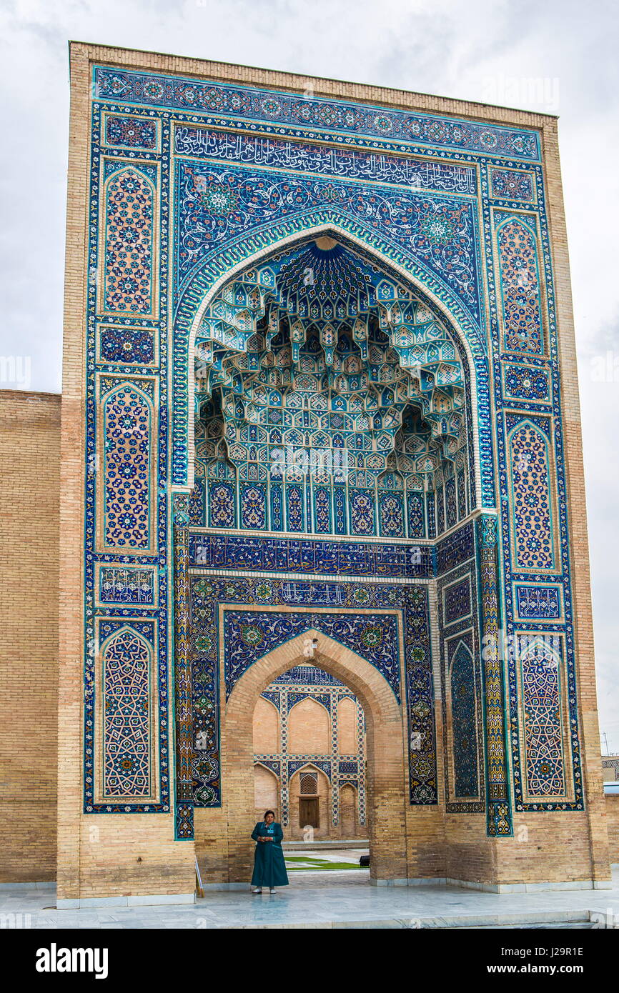 Uzbekistan, Samarkand, Amir Timur Mausoleum Stock Photo - Alamy