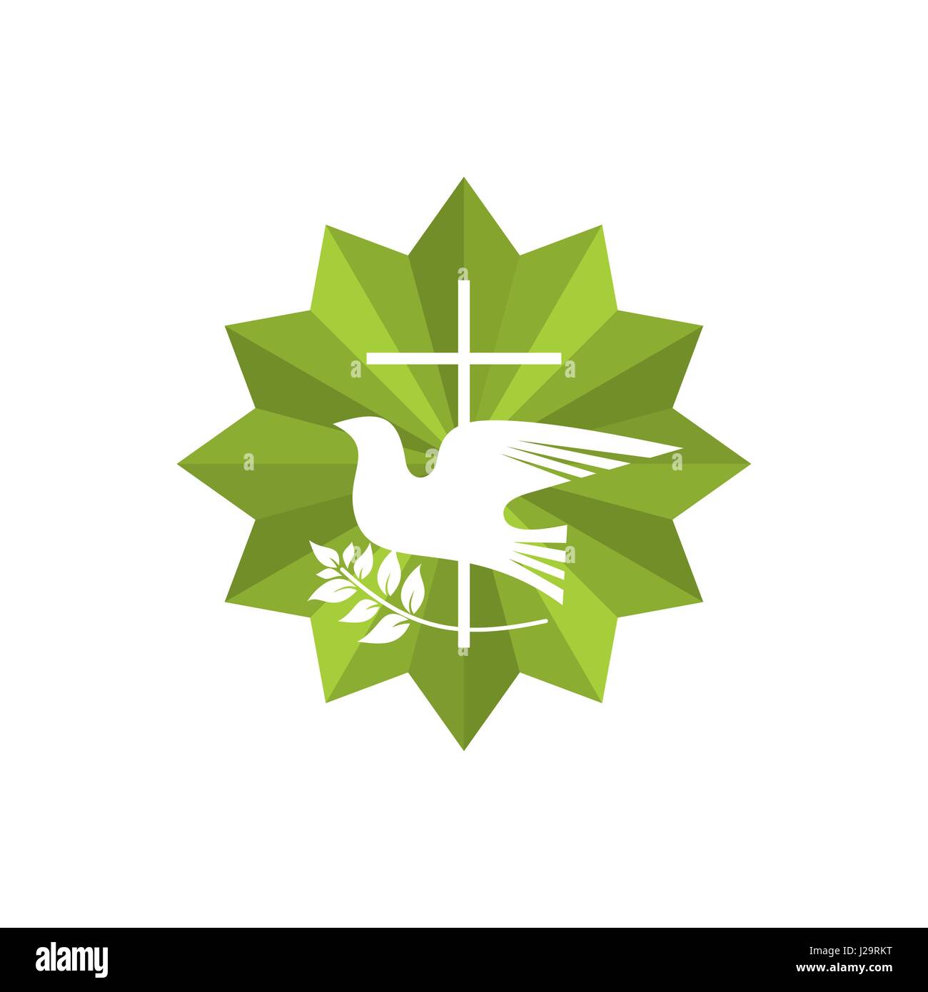 Dove Cross Logo