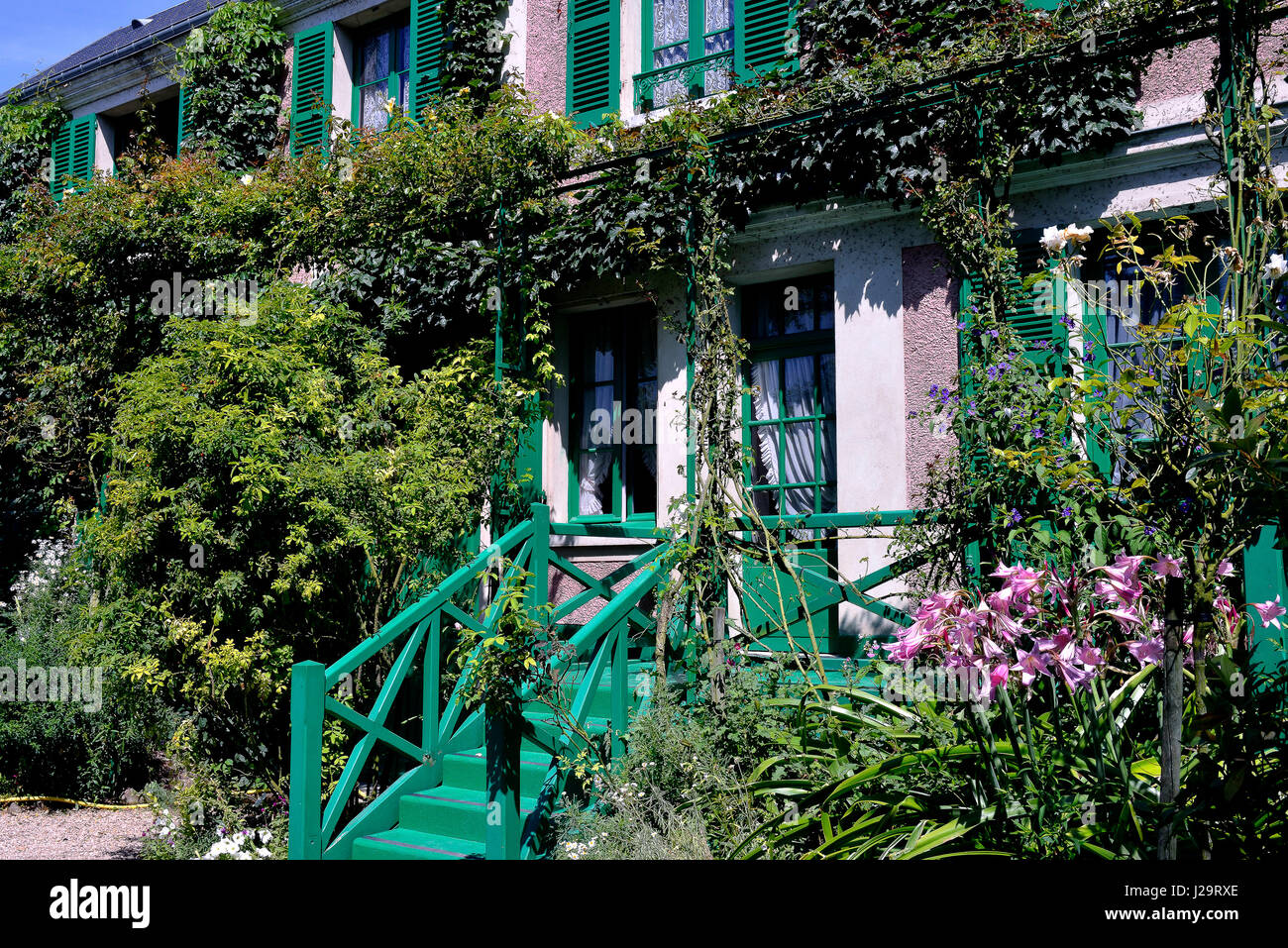 France, Normandy, Eure, Giverny, house and garden of the painter Claude ...