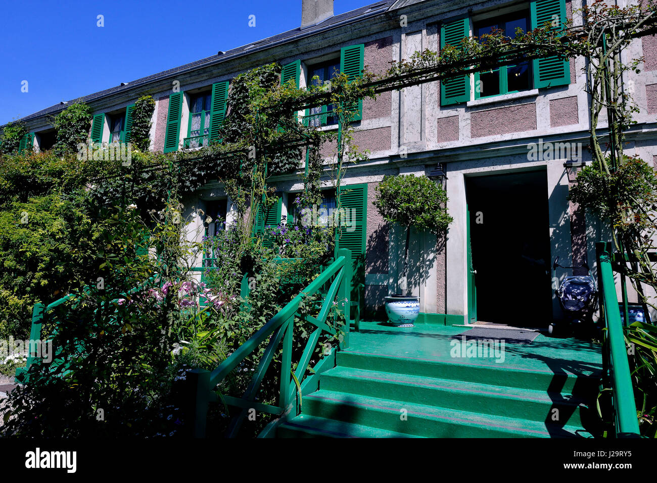 France, Normandy, Eure, Giverny, house and garden of the painter Claude ...