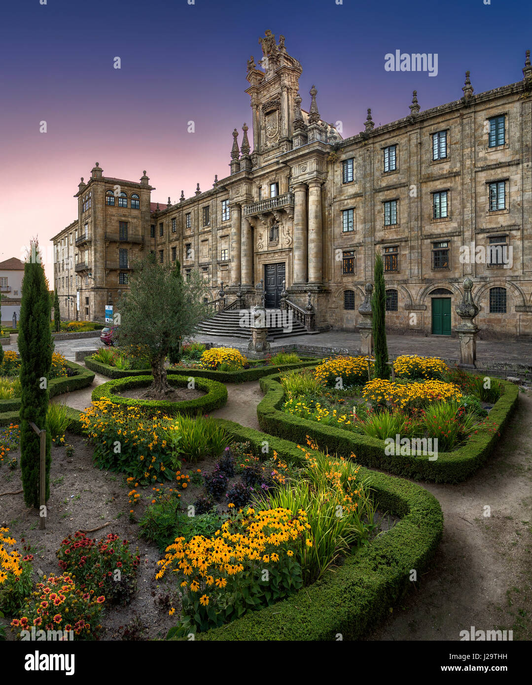 Monastery of San Martín Pinario, Old Town of Santiago de Compostela ...