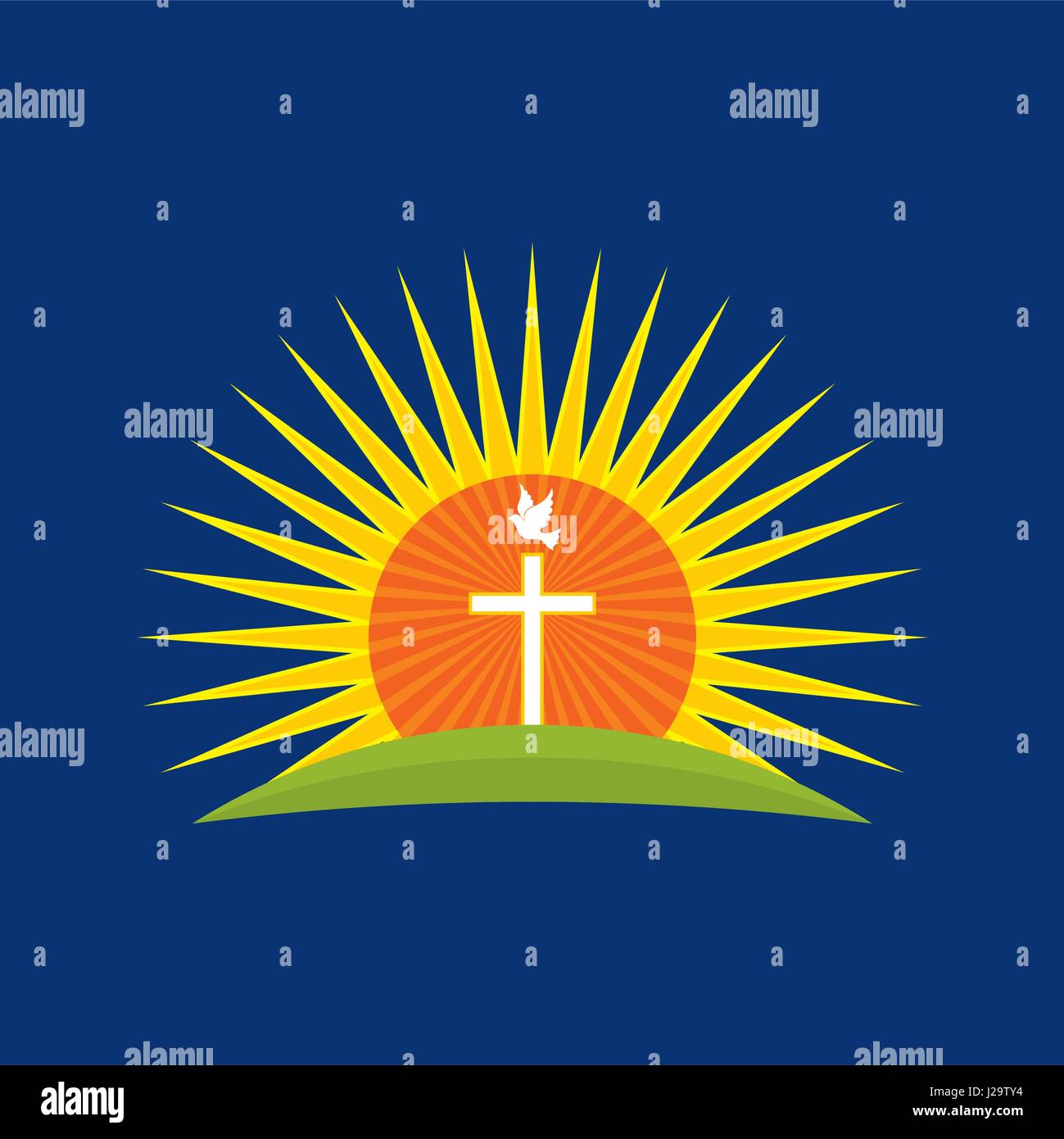 Jesus rays hi-res stock photography and images - Alamy