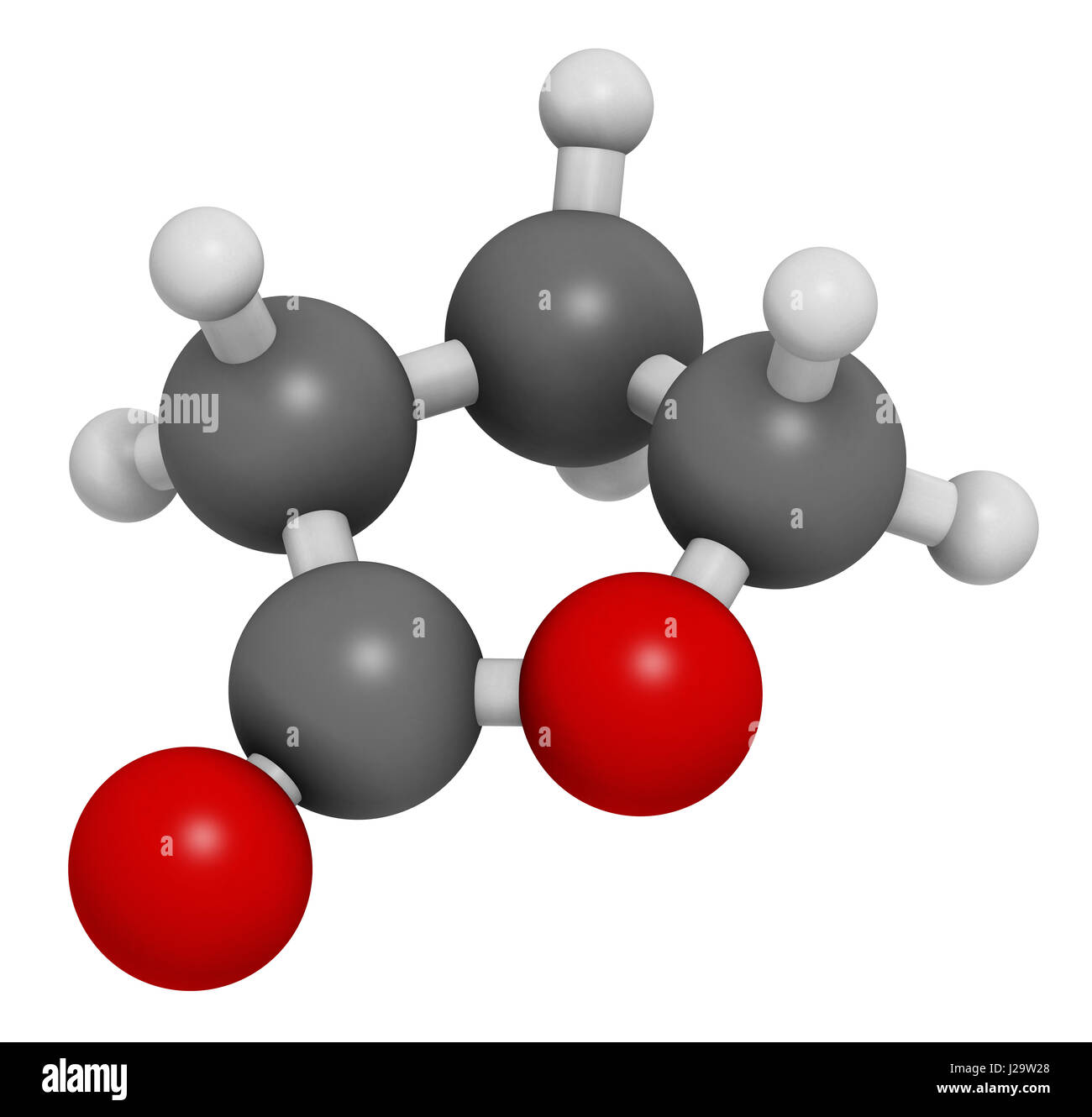 Gamma butyrolactone gbl solvent molecule used hi-res stock photography ...