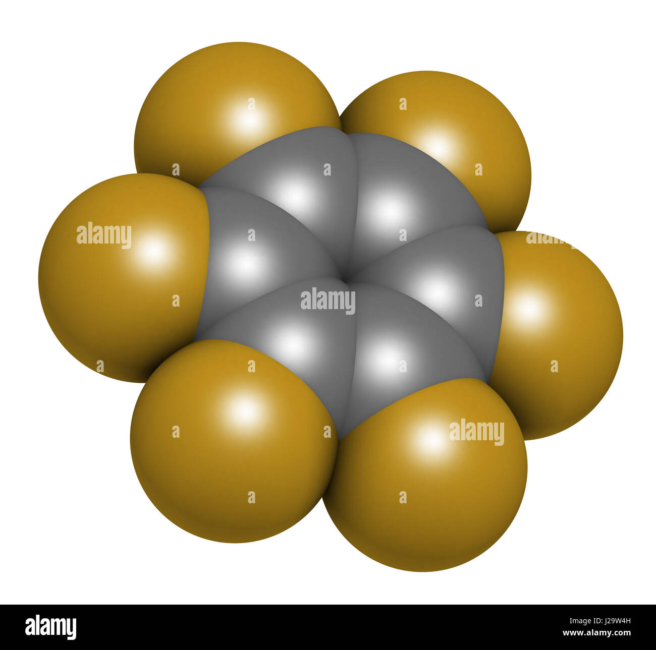 3d Phosphorus Atom Model