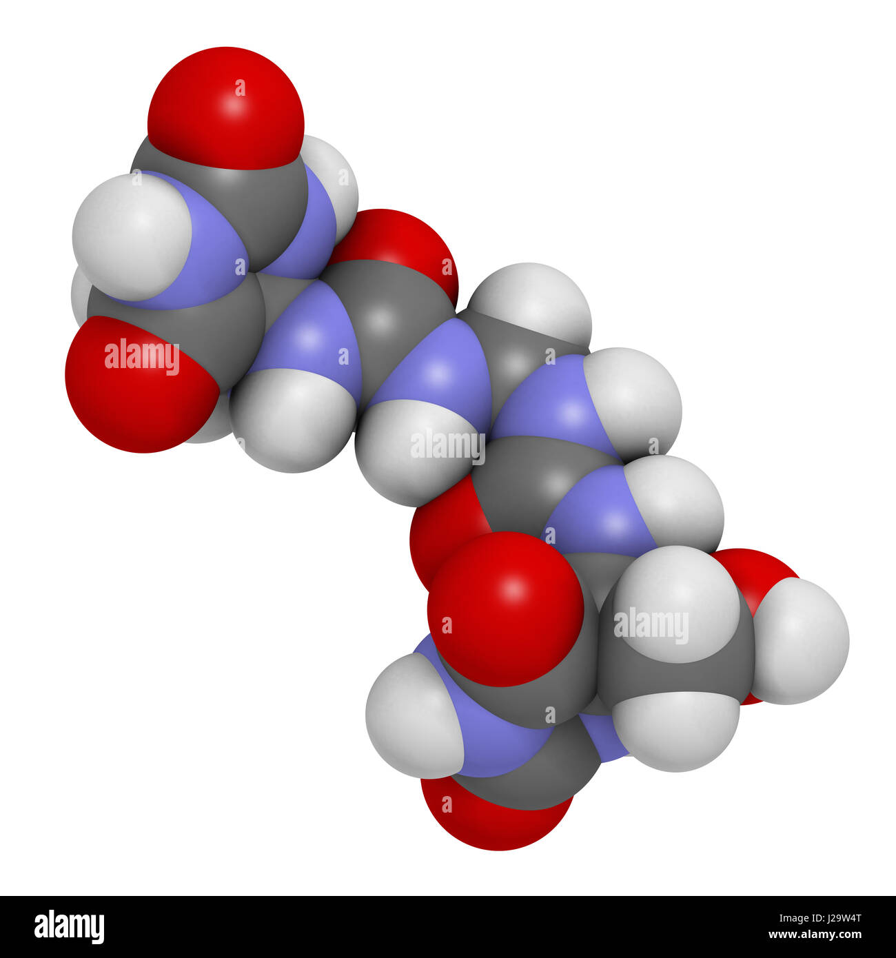 Imidazolidinyl urea antimicrobial molecule hi-res stock photography and ...