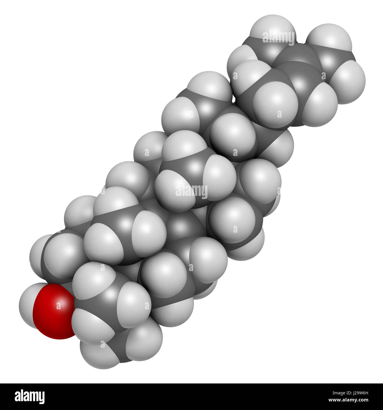 Lanosterol molecule hi-res stock photography and images - Alamy