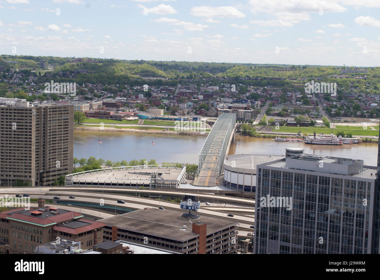 Image of Daniel Carter Beard Bridge, AKA the Big Mac Bridge. Located in ...