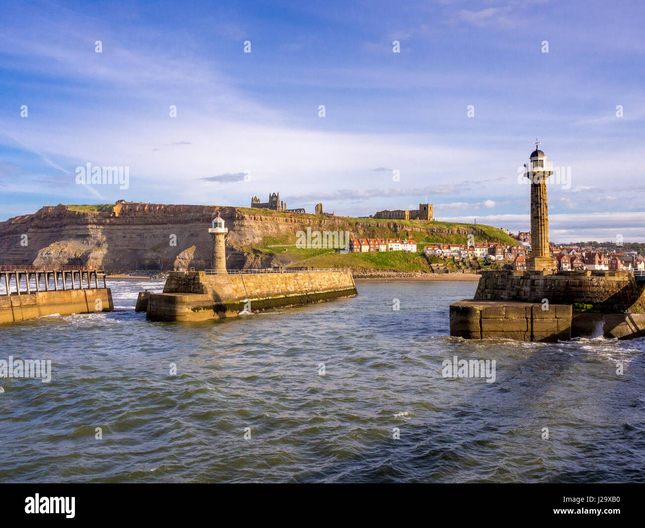 Whitby abbey entrance hi-res stock photography and images - Alamy