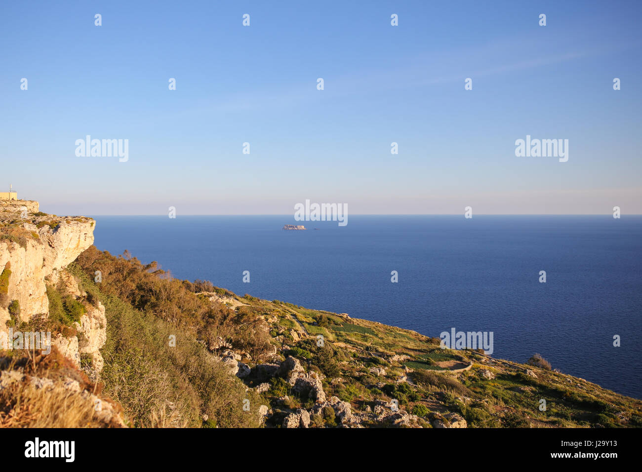 Cliffs of Dingli, Malta Stock Photo - Alamy