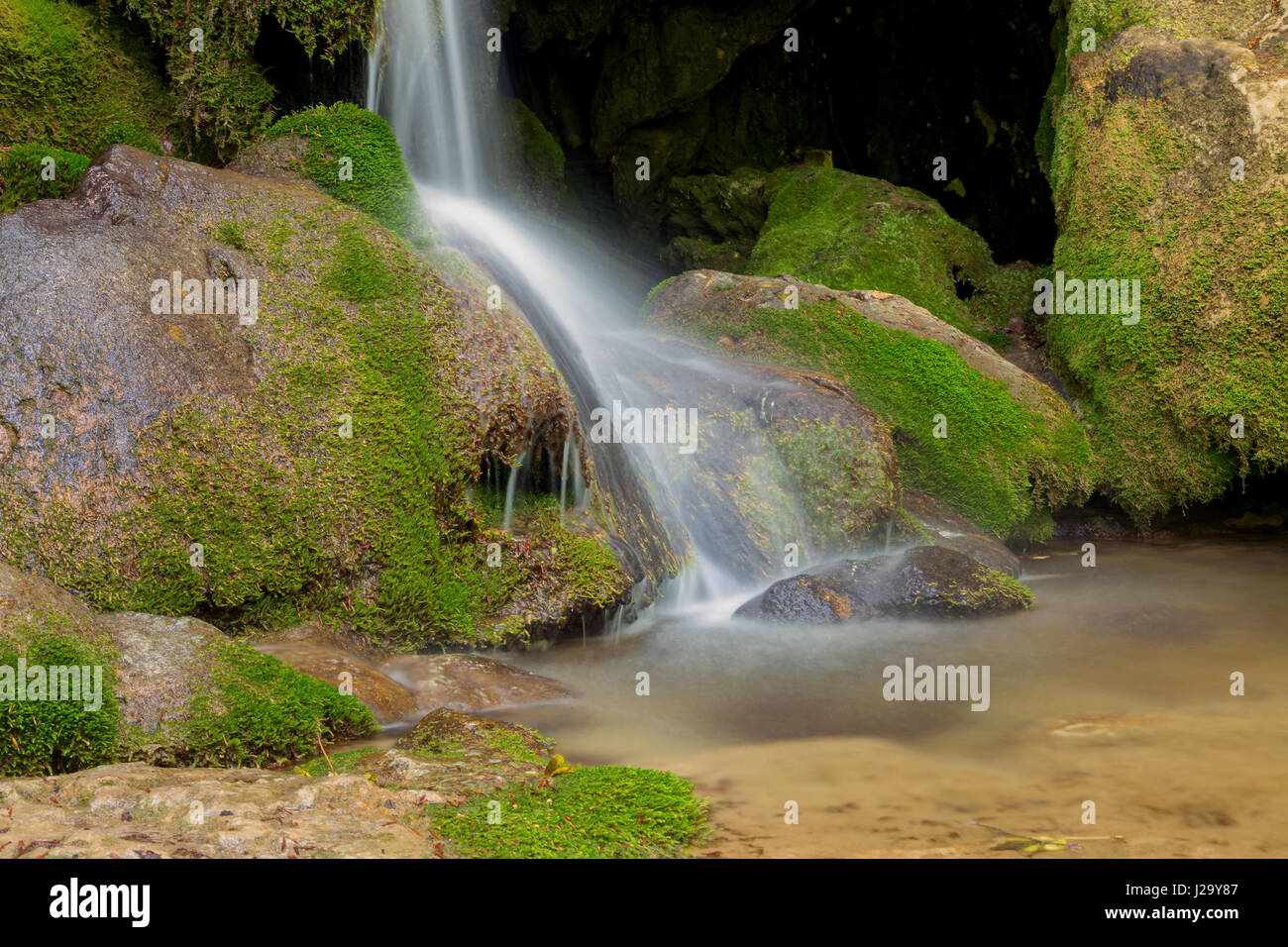 Bigar mountain waterfall Stock Photo - Alamy