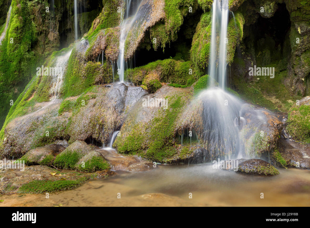 Bigar mountain waterfall Stock Photo - Alamy