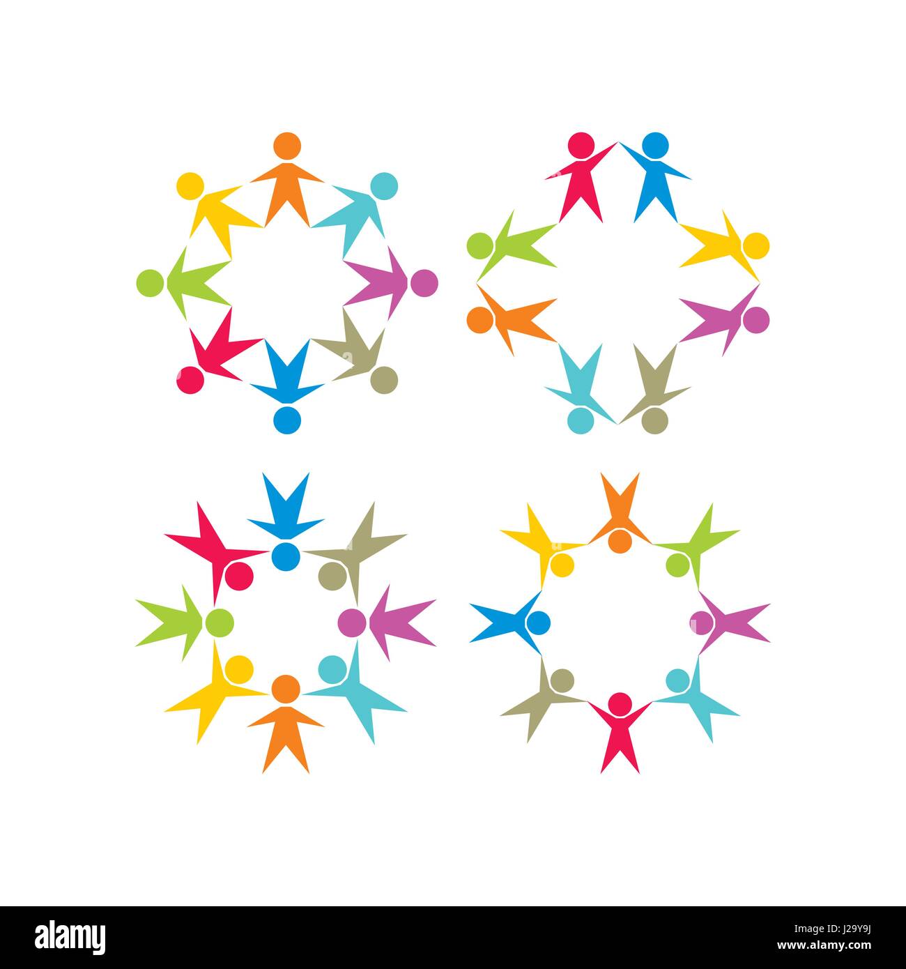 People in heaven Cut Out Stock Images & Pictures - Alamy