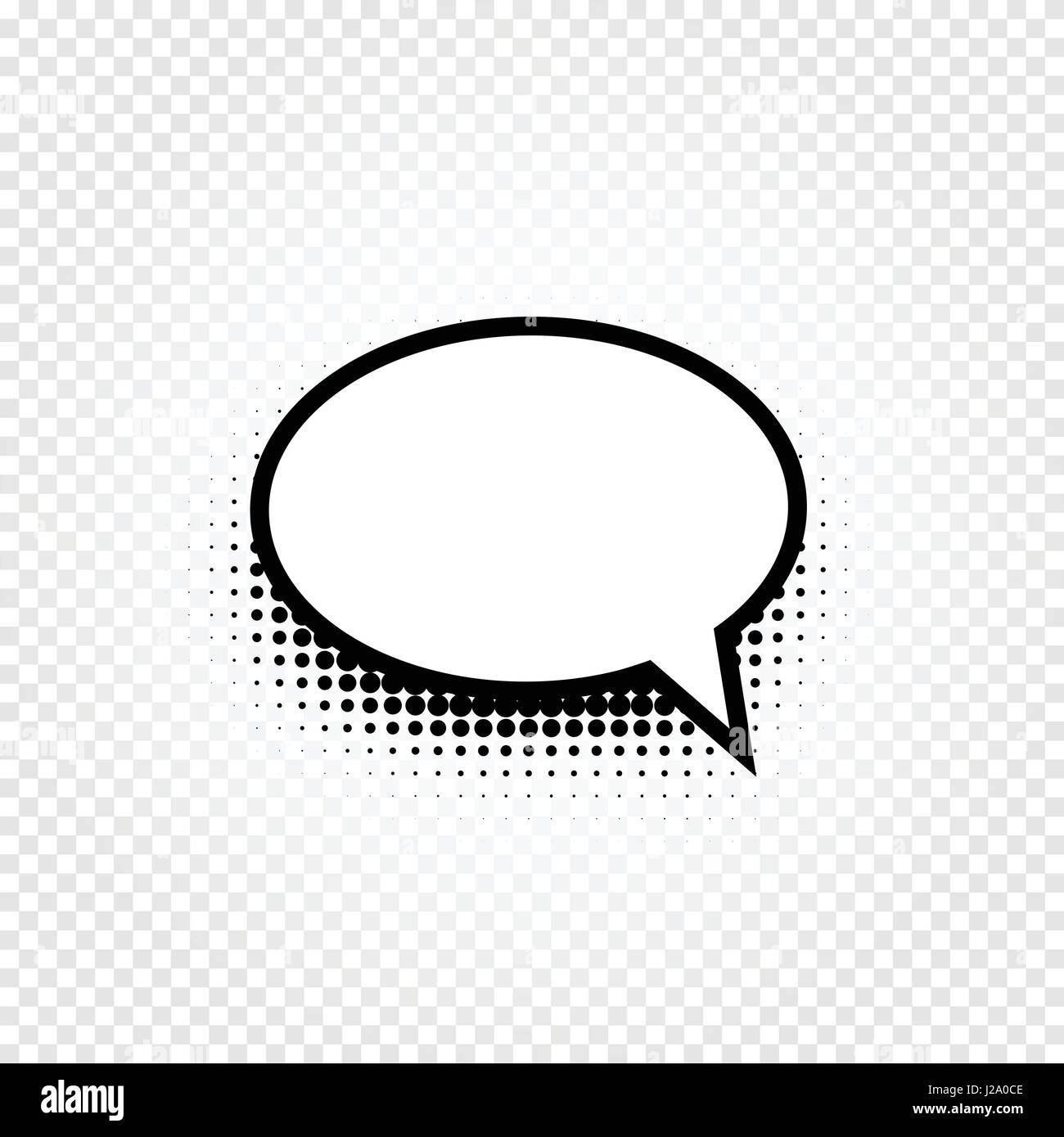 Oval dialog box Stock Vector Images - Alamy