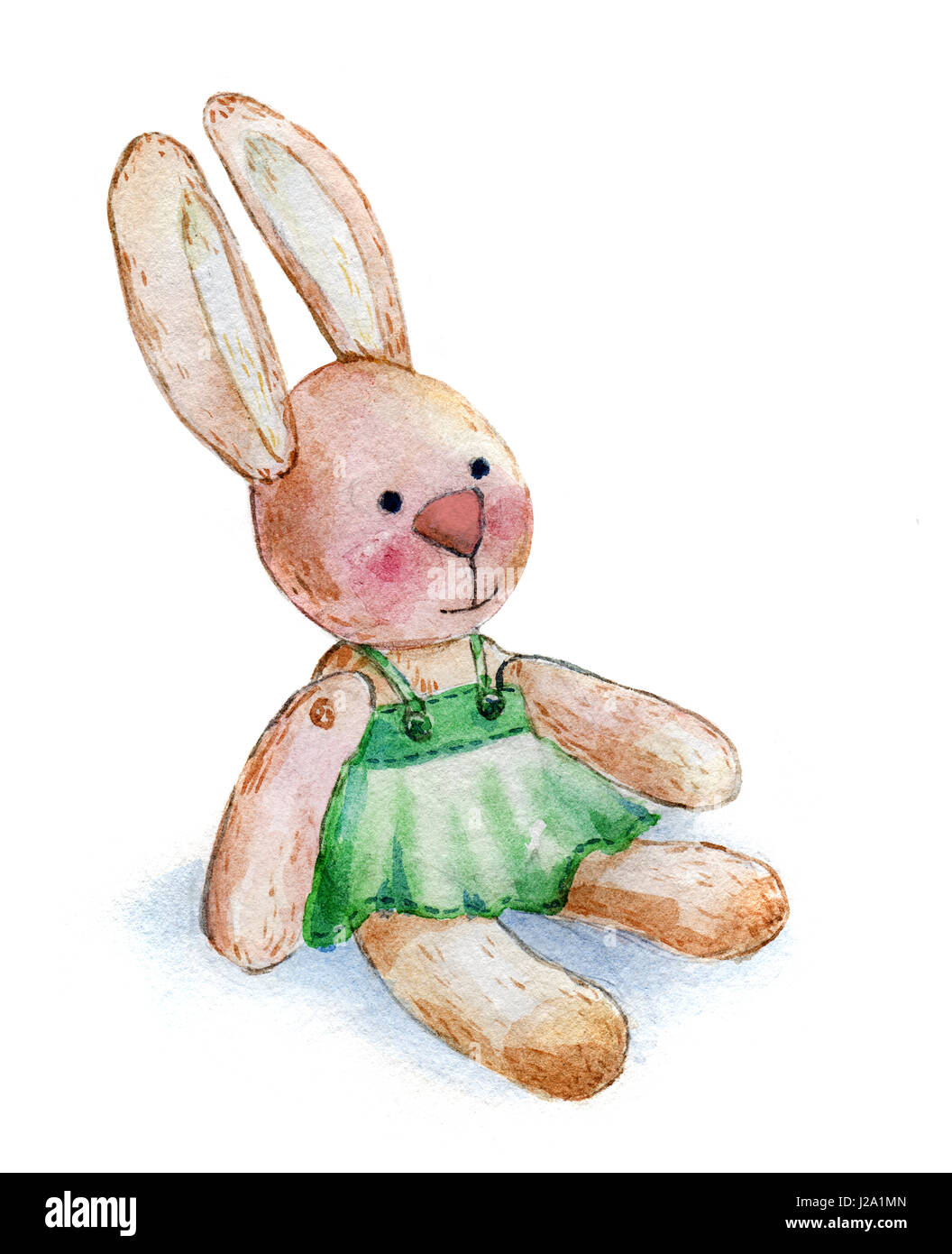 Nice happy rabbit cartoon design hi-res stock photography and images ...