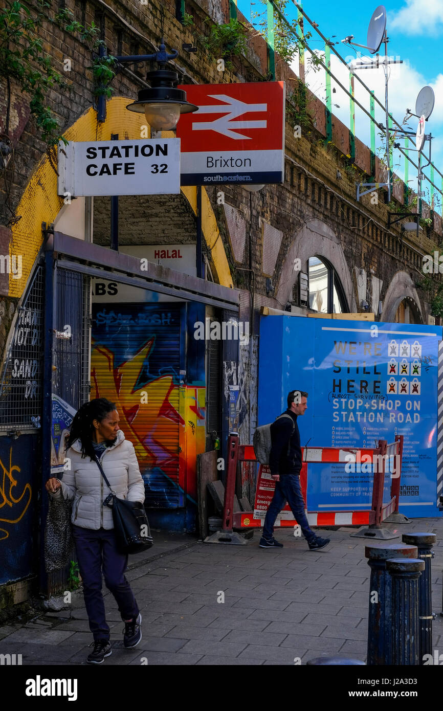 Brixton tube station hi-res stock photography and images - Alamy