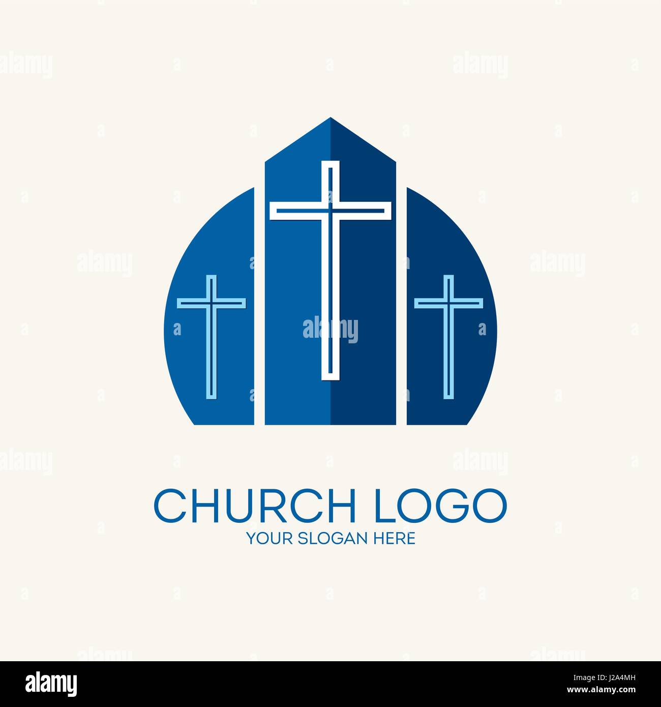 Logo for the church, mission, service. Biblical and Christian symbols ...