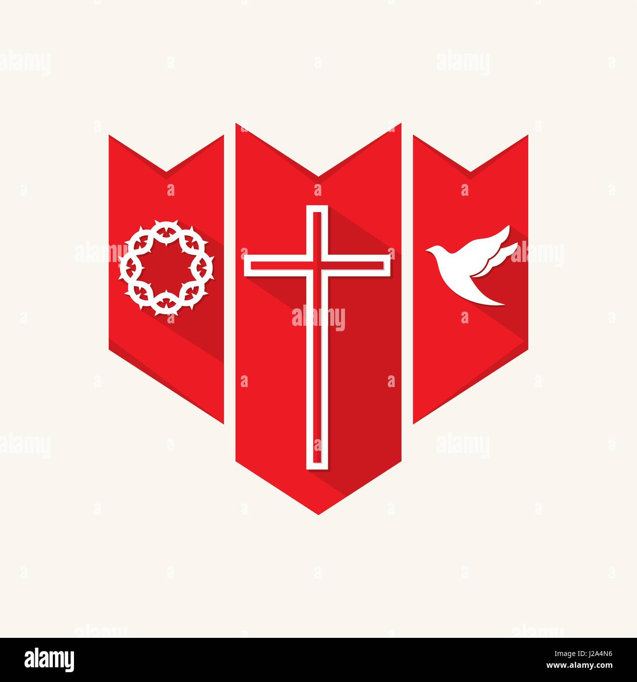 Logo for the church, mission, service. Biblical and Christian symbols ...