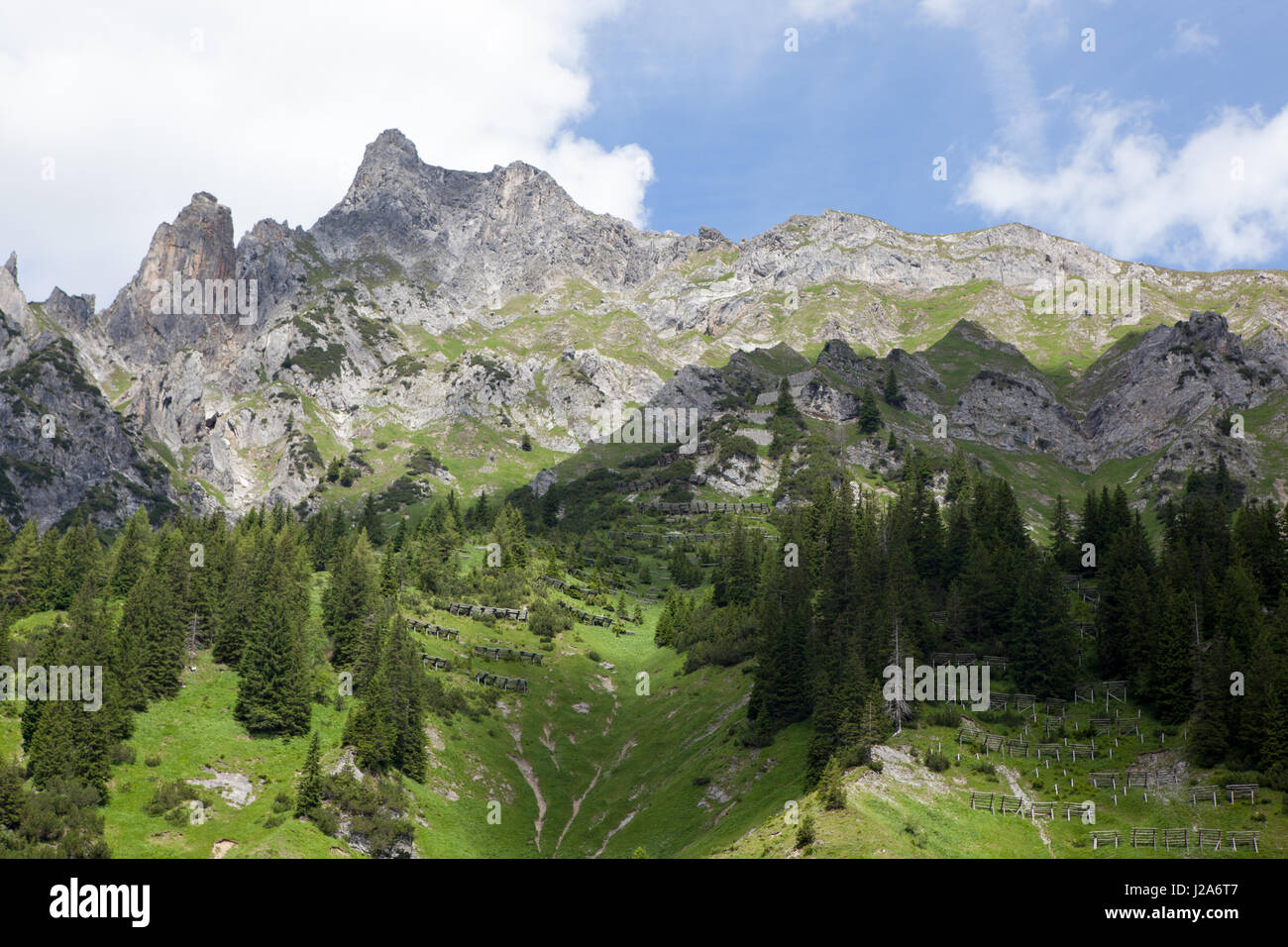 Great Austrian nature in Tyrol Stock Photo - Alamy