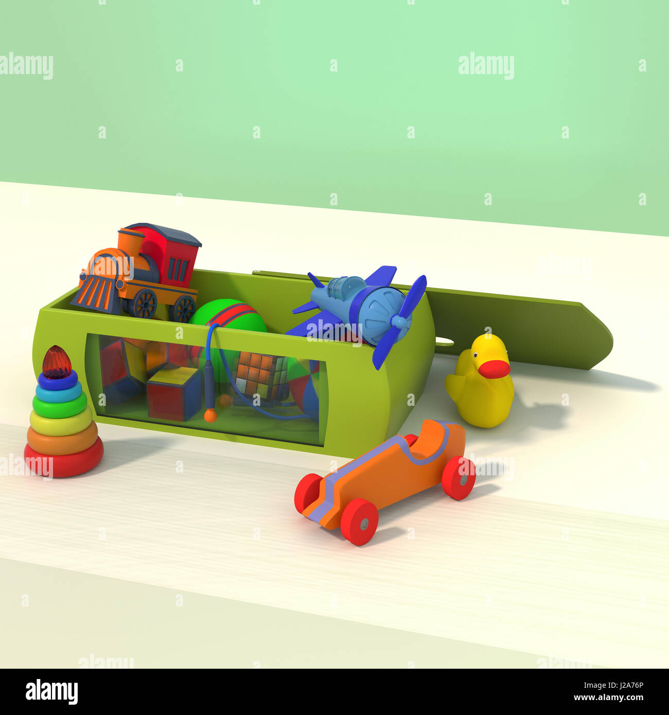 3d kids hi-res stock photography and images - Alamy