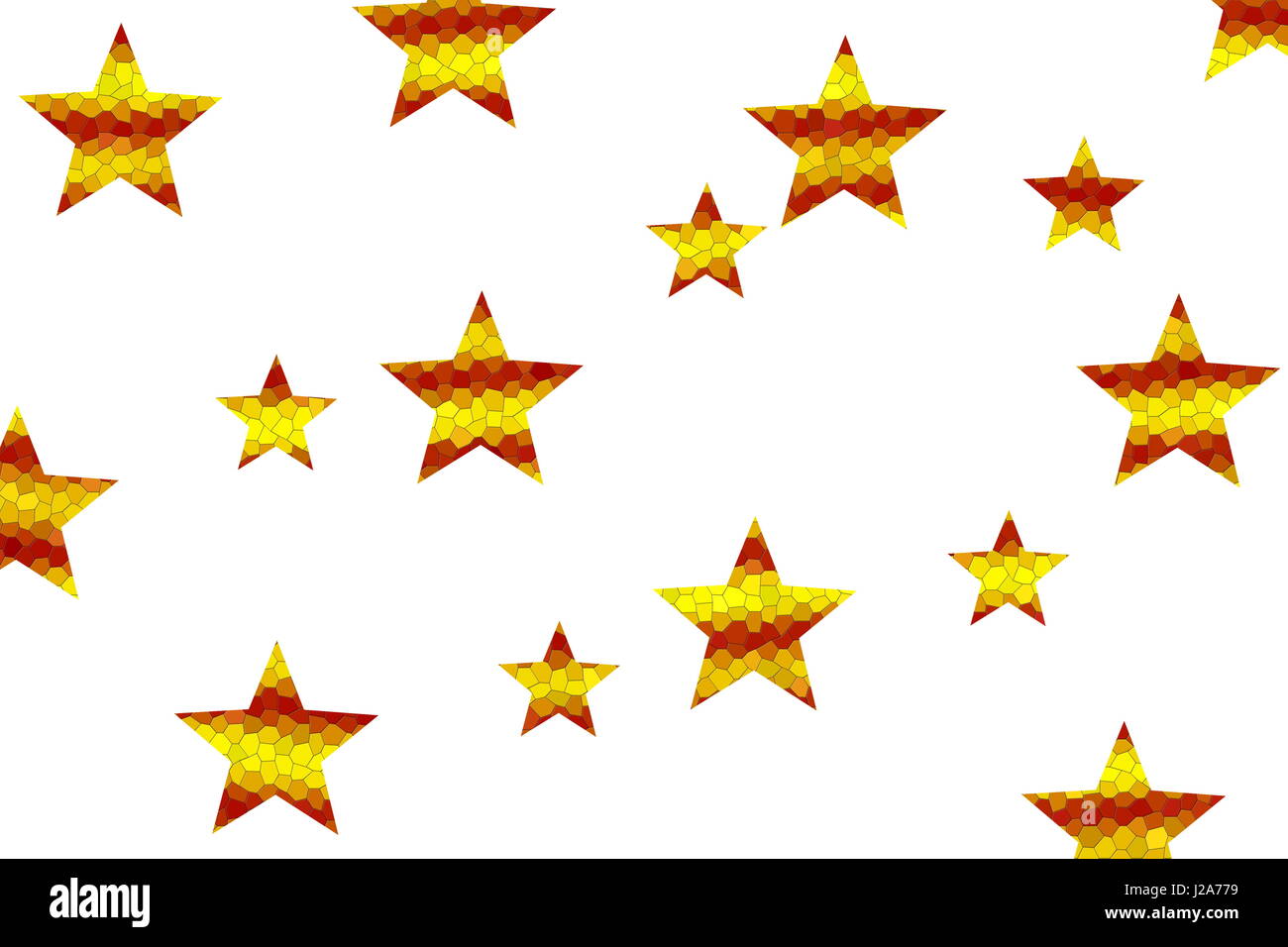 Yellow and red stars hi-res stock photography and images - Alamy