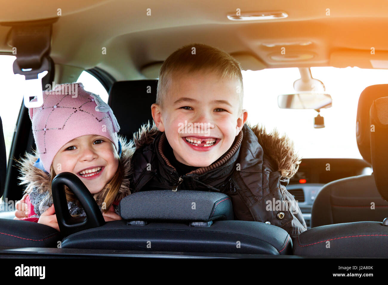 Car inside carseat hi-res stock photography and images - Alamy
