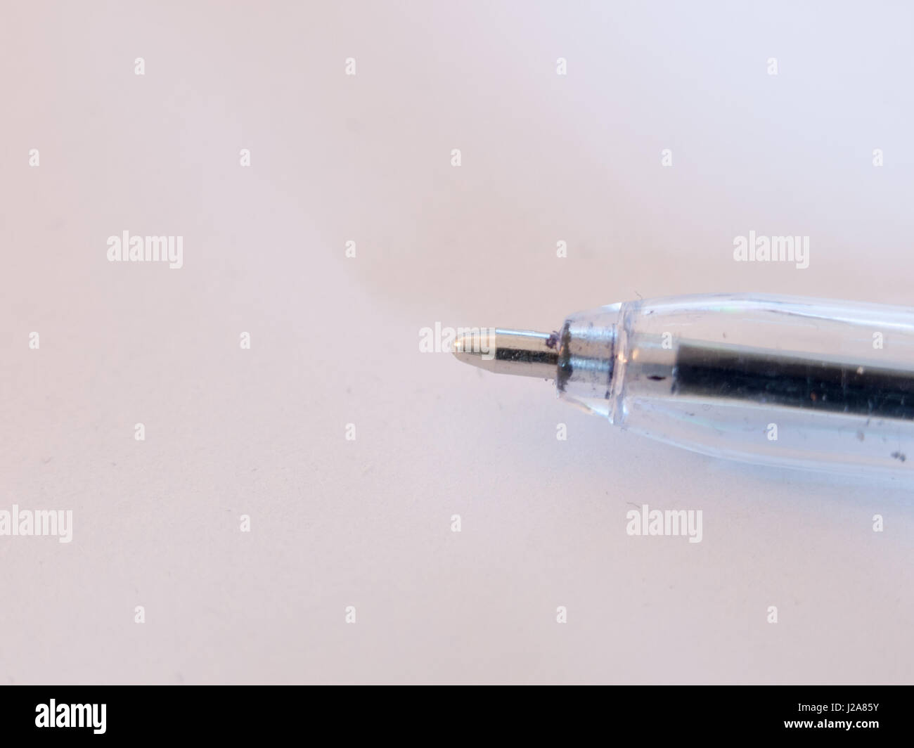Nib of a ballpoint pen closeup hi-res stock photography and images - Alamy