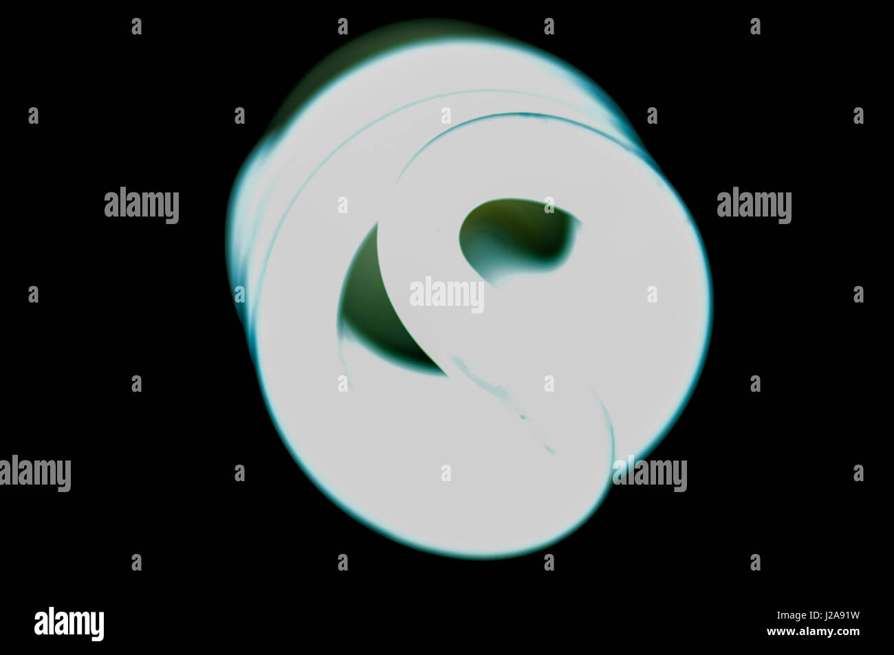 Economic light bulb on balck background Stock Photo - Alamy