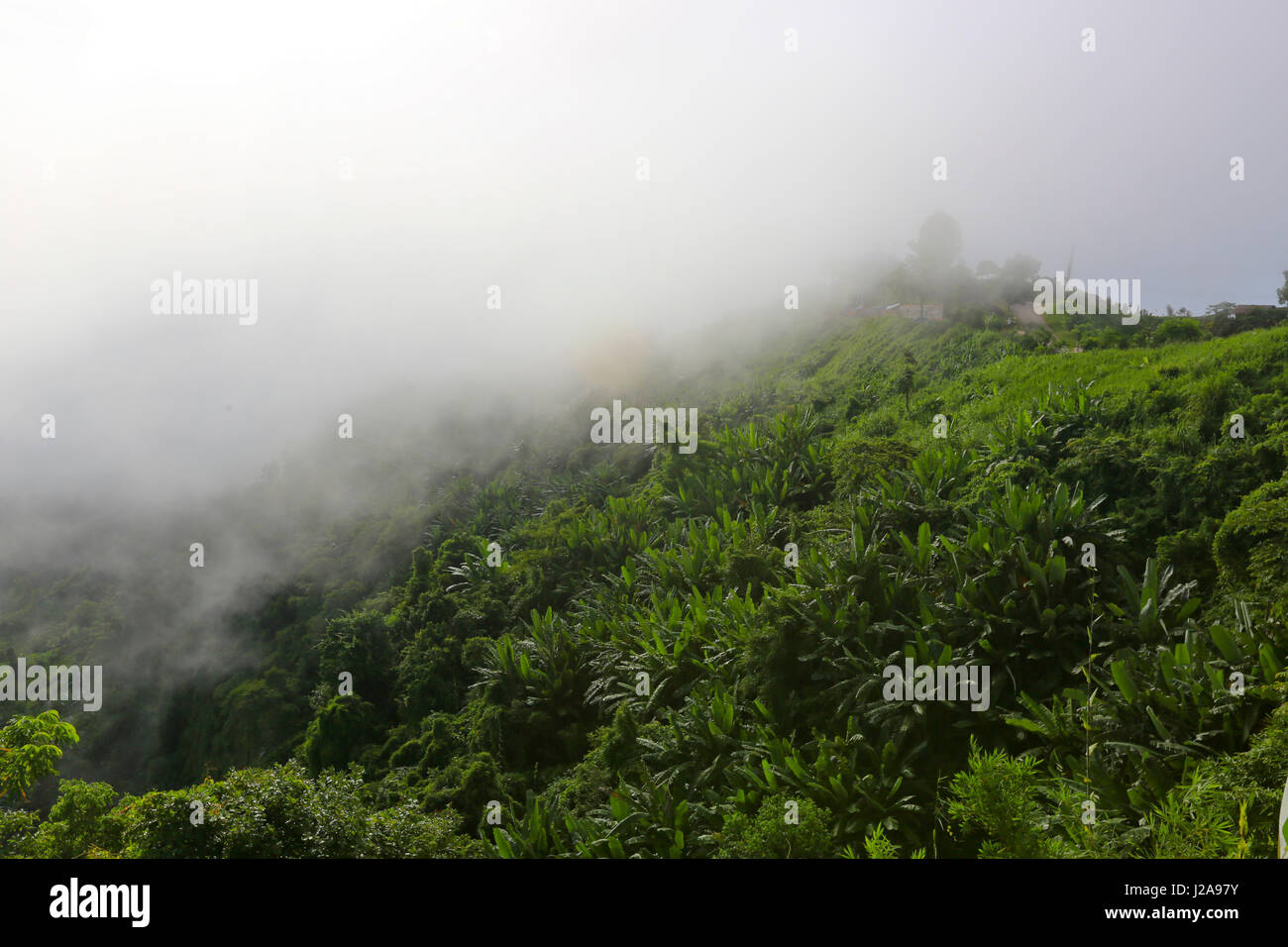 A scenic beauty of Bandarban hill district from Nilachal Hill ...