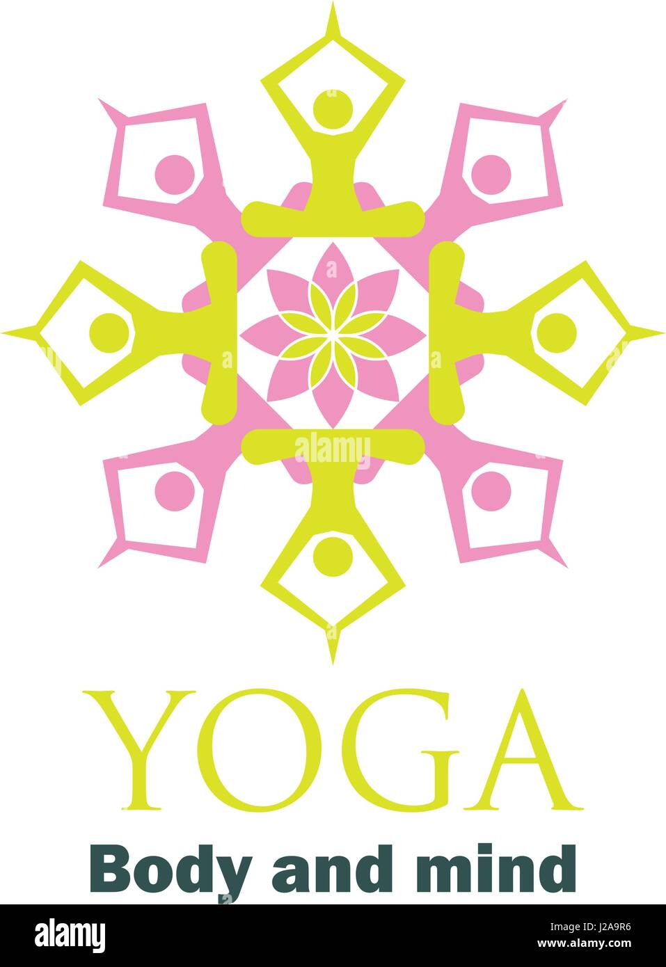 Mind body wellness Stock Vector Images - Alamy