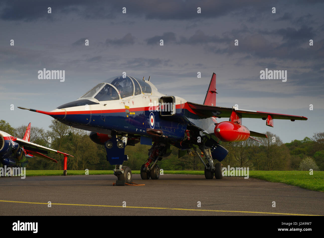 SEPECAT Jaguar T2 A ZB615, at RAf Cosford Stock Photo - Alamy