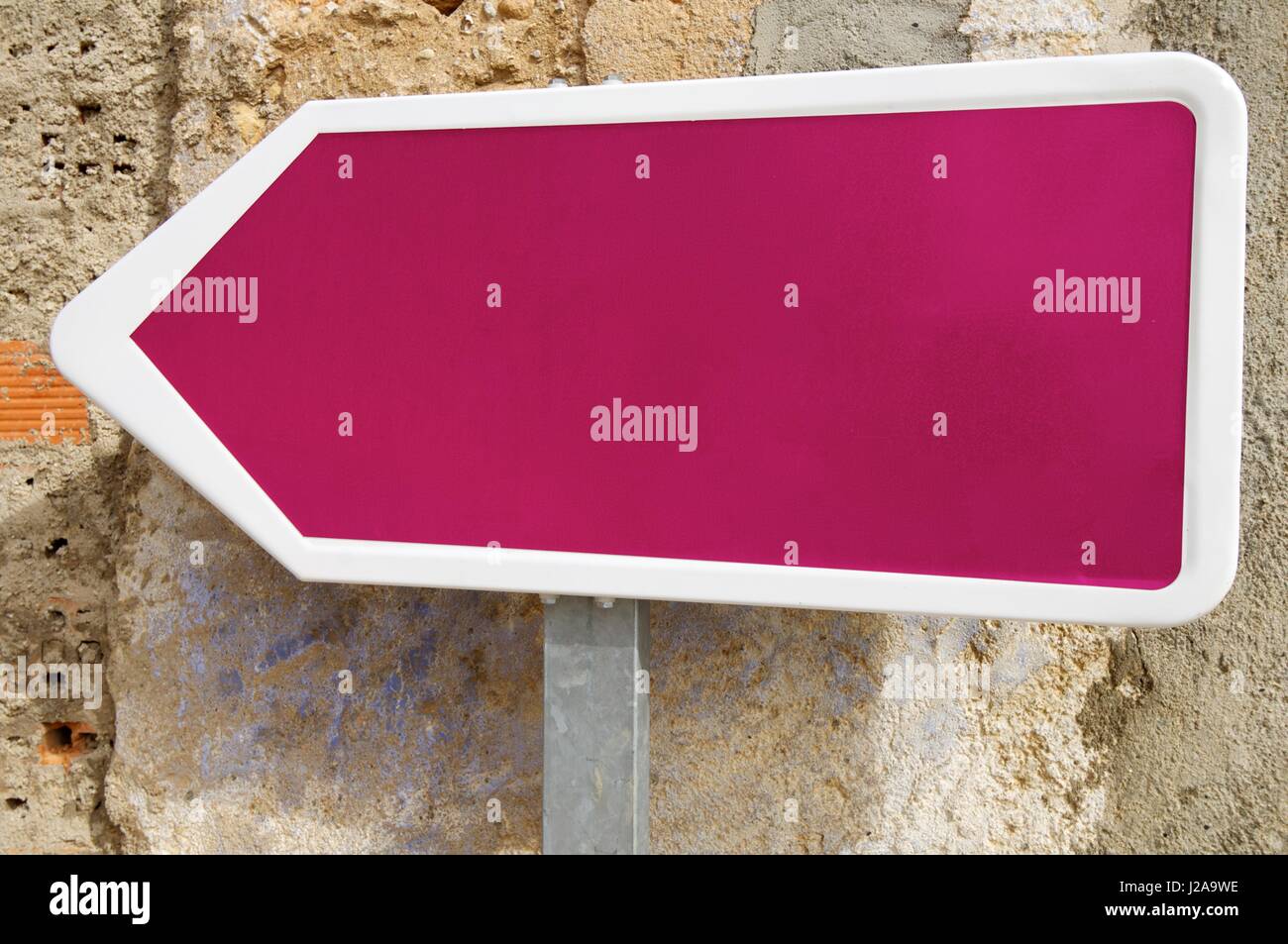 Road sign compulsory turn right hi-res stock photography and images - Alamy