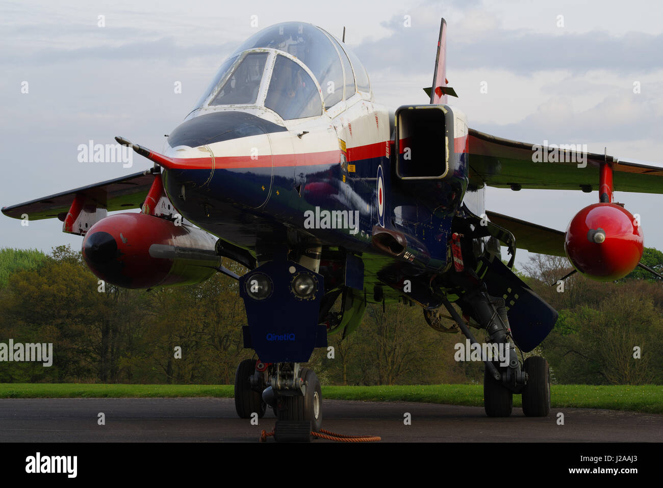 SEPECAT Jaguar T2 A ZB615, at RAf Cosford Stock Photo - Alamy