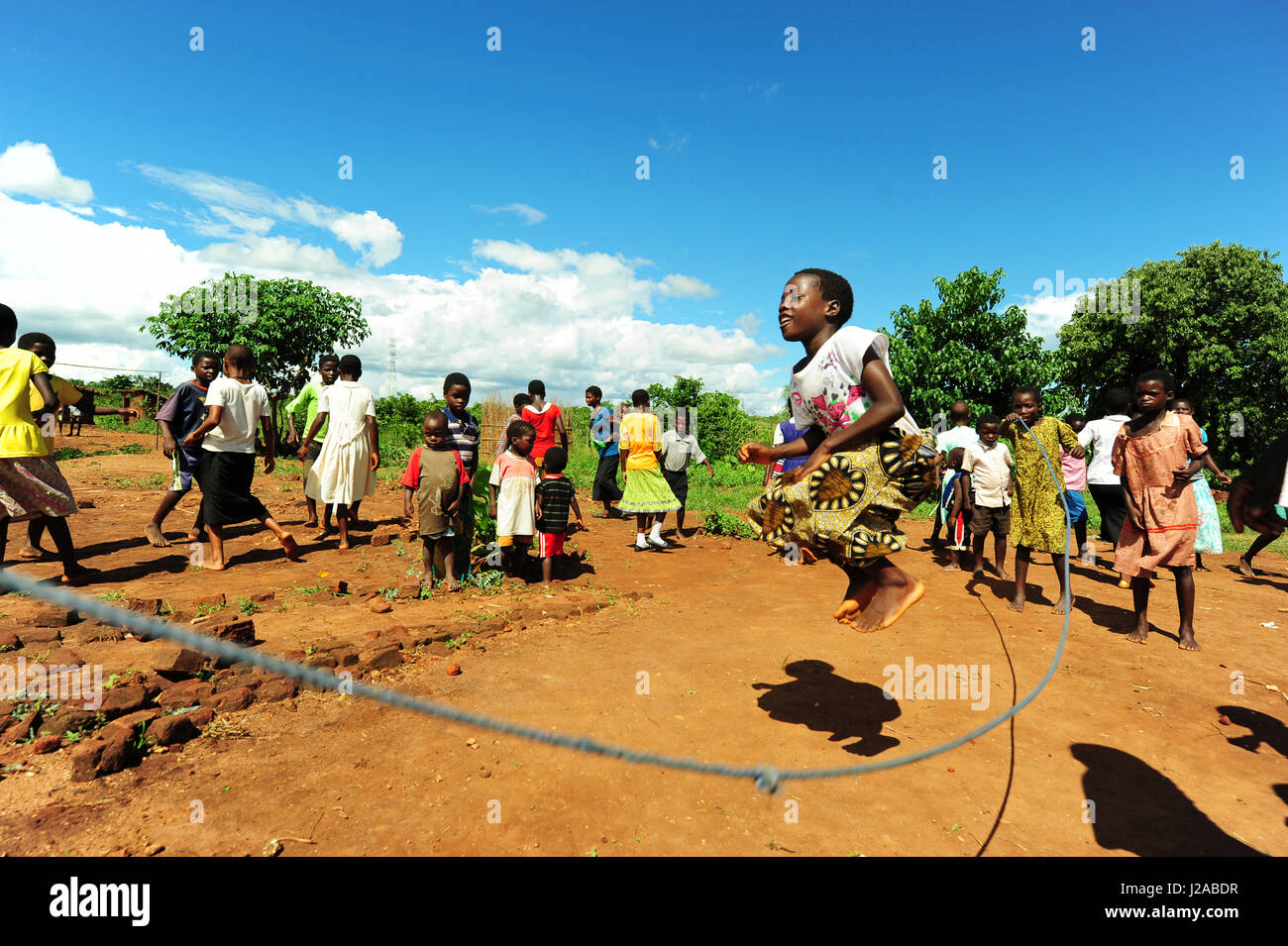 Malawi, Ntcheu, Makokola Community Based Childcare Centre, children ...