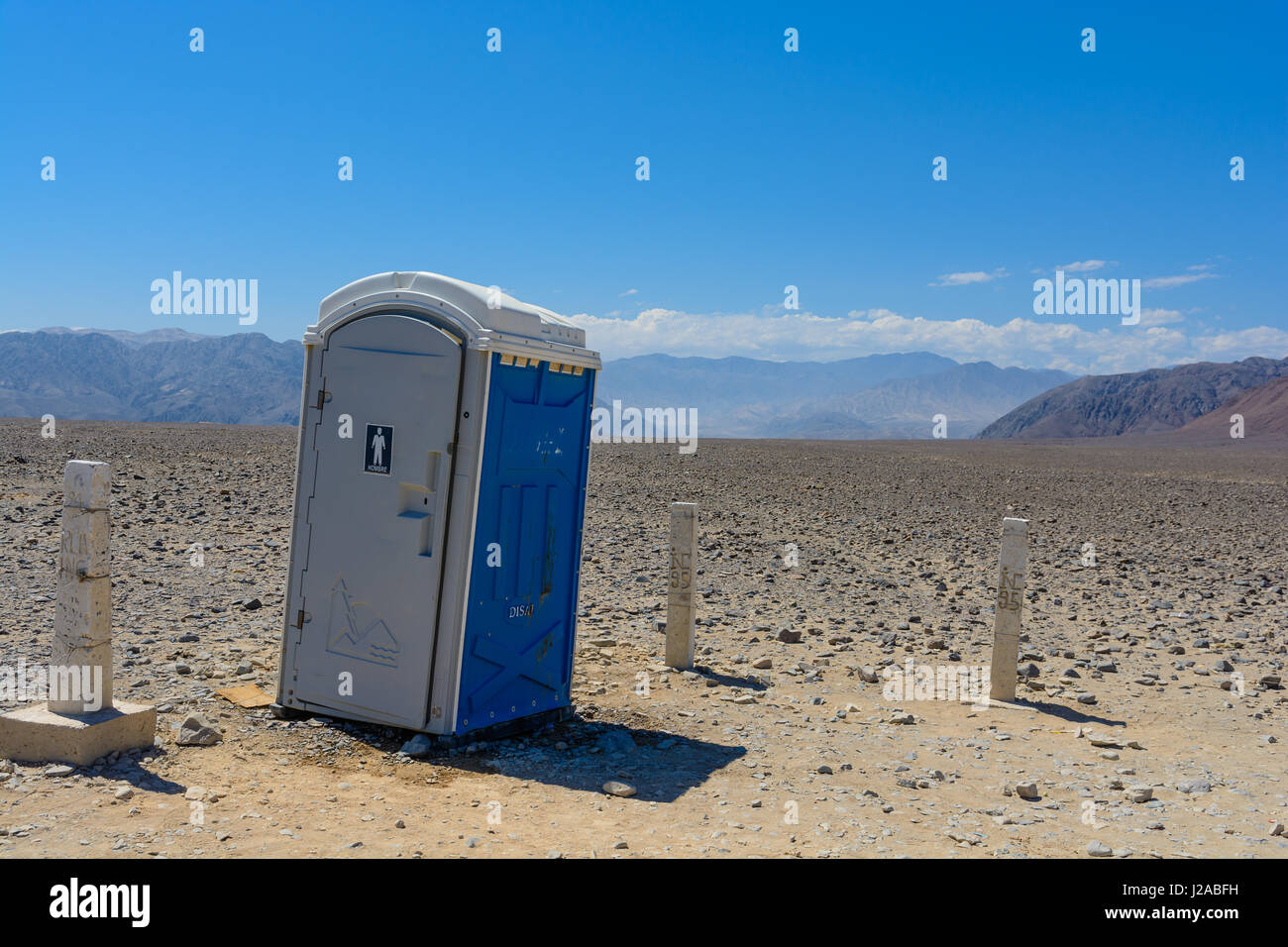 Peru, Ica, Nasca, toilets Stock Photo - Alamy