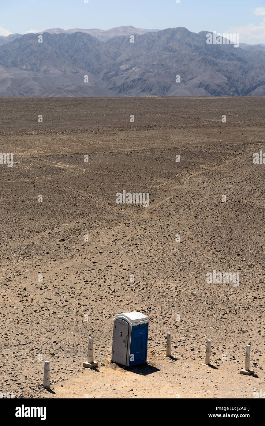 Peru, Ica, Nasca, toilets Stock Photo - Alamy