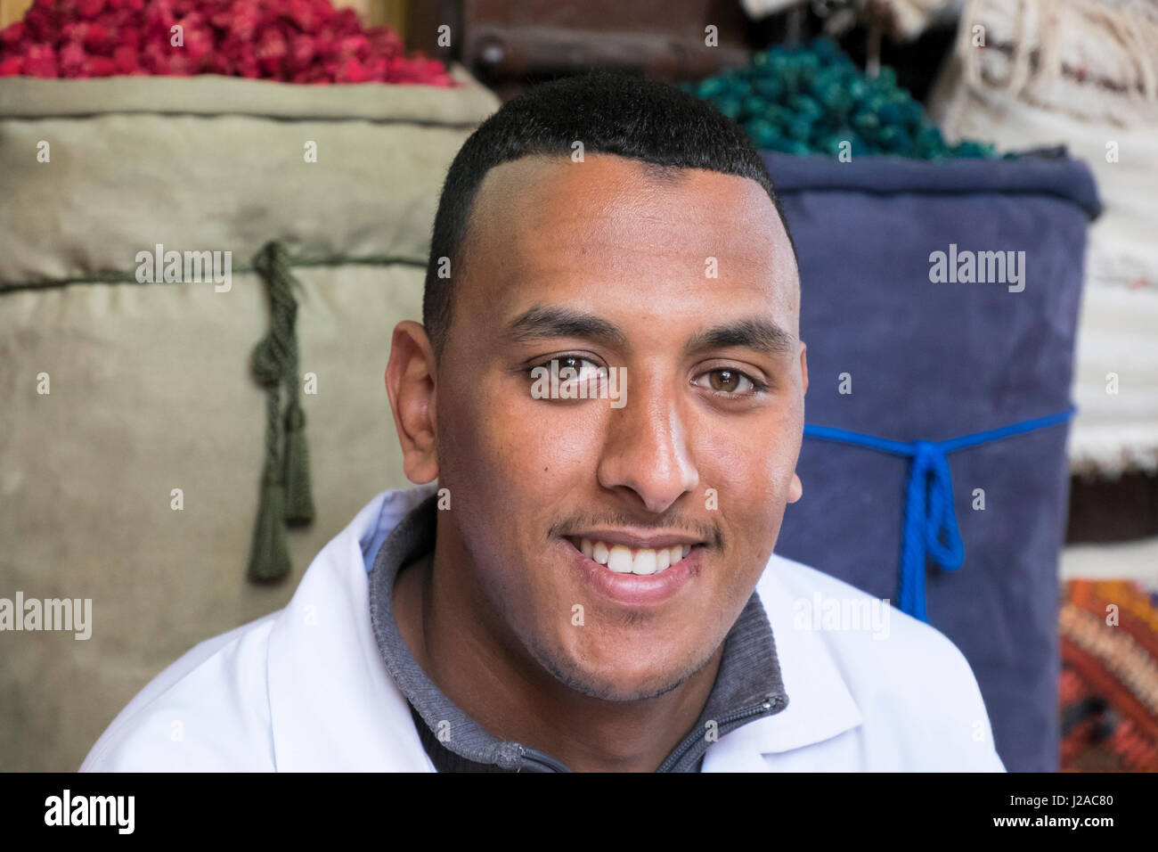 Marrakech shopkeeper editorial use only hi-res stock photography and ...