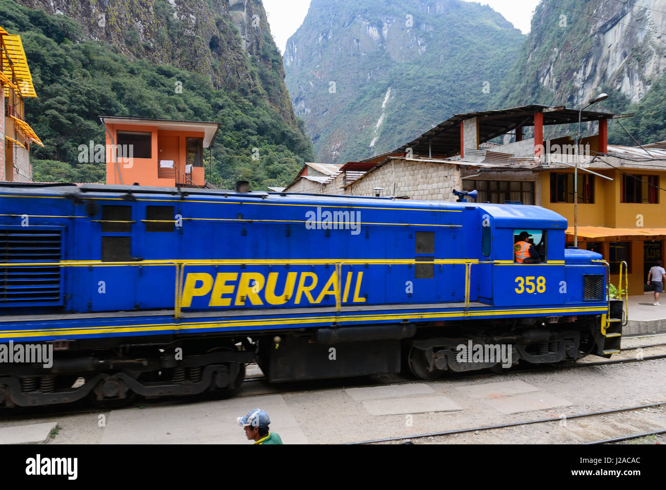 Peru, Cusco, Aguas Calientes, Aguas Calientes, the starting point for ...